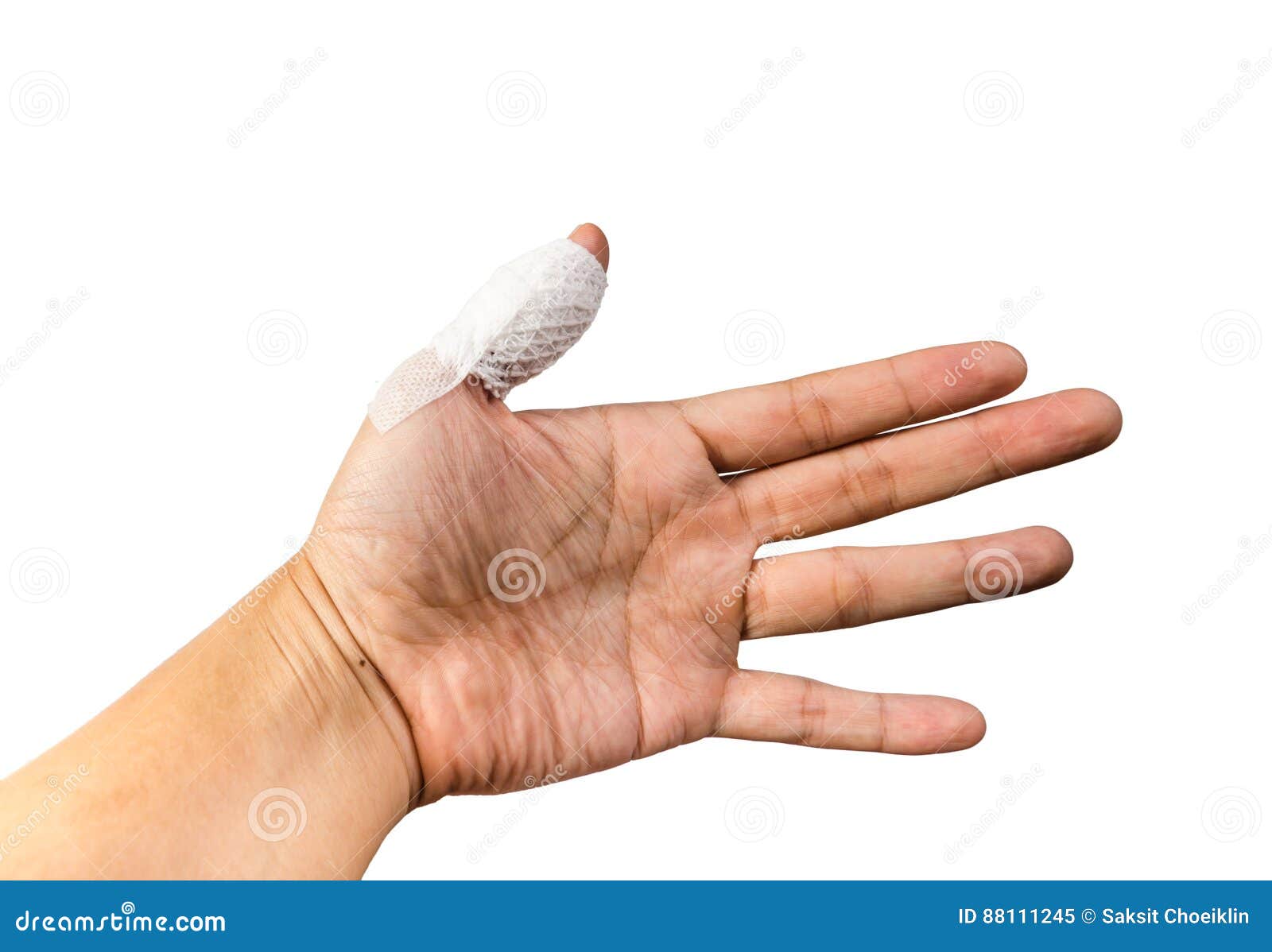 Bandage On A Finger Stock Image | CartoonDealer.com #23528287