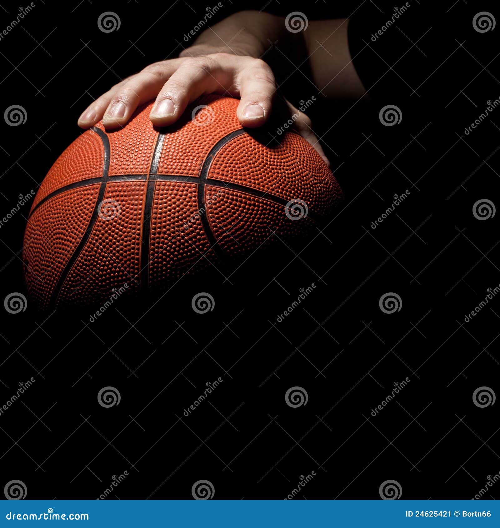 Hand and basketball ball stock image. Image of shadow - 24625421