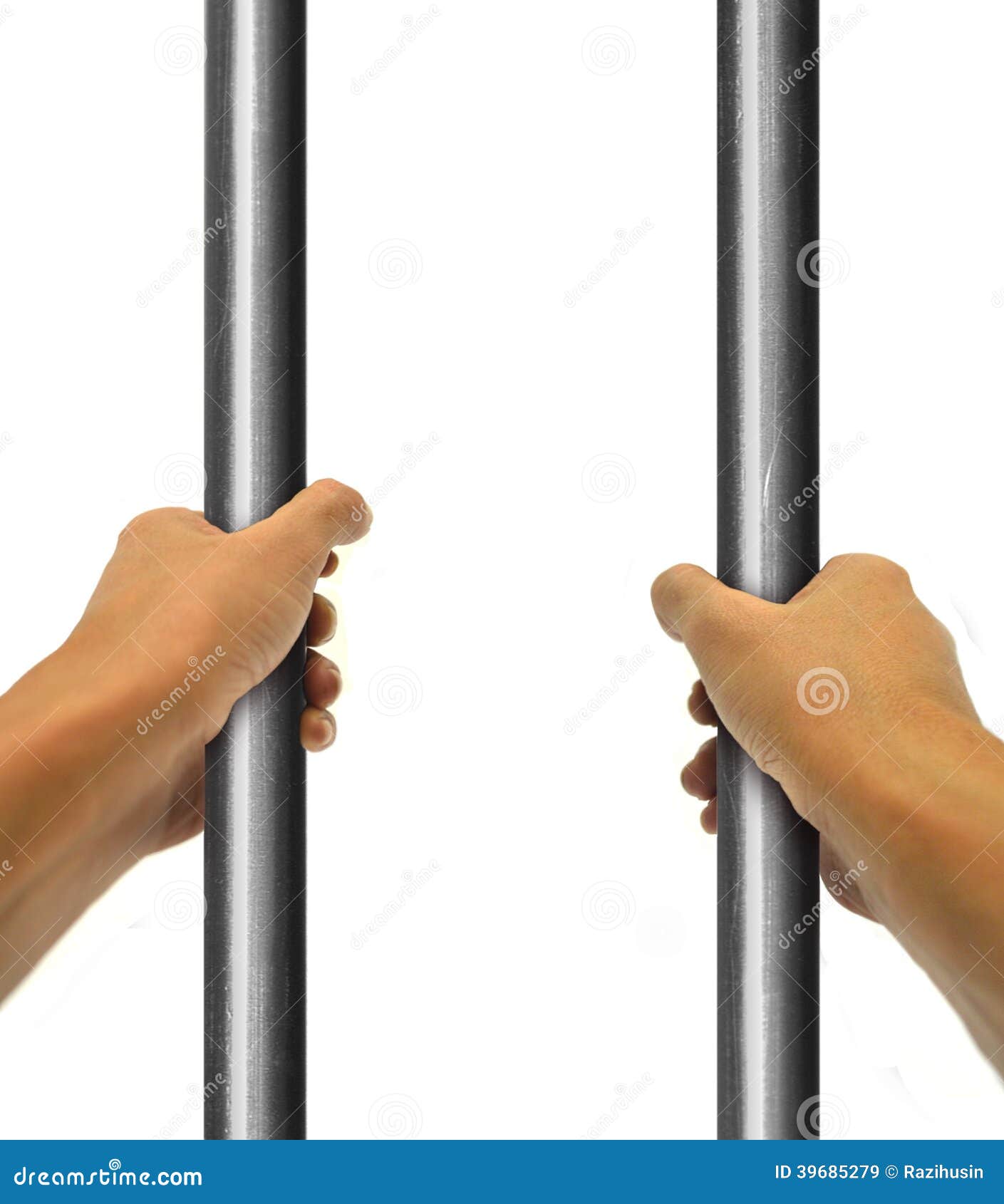 Hand Behind Bar stock image. Image of person, punishment - 39685279