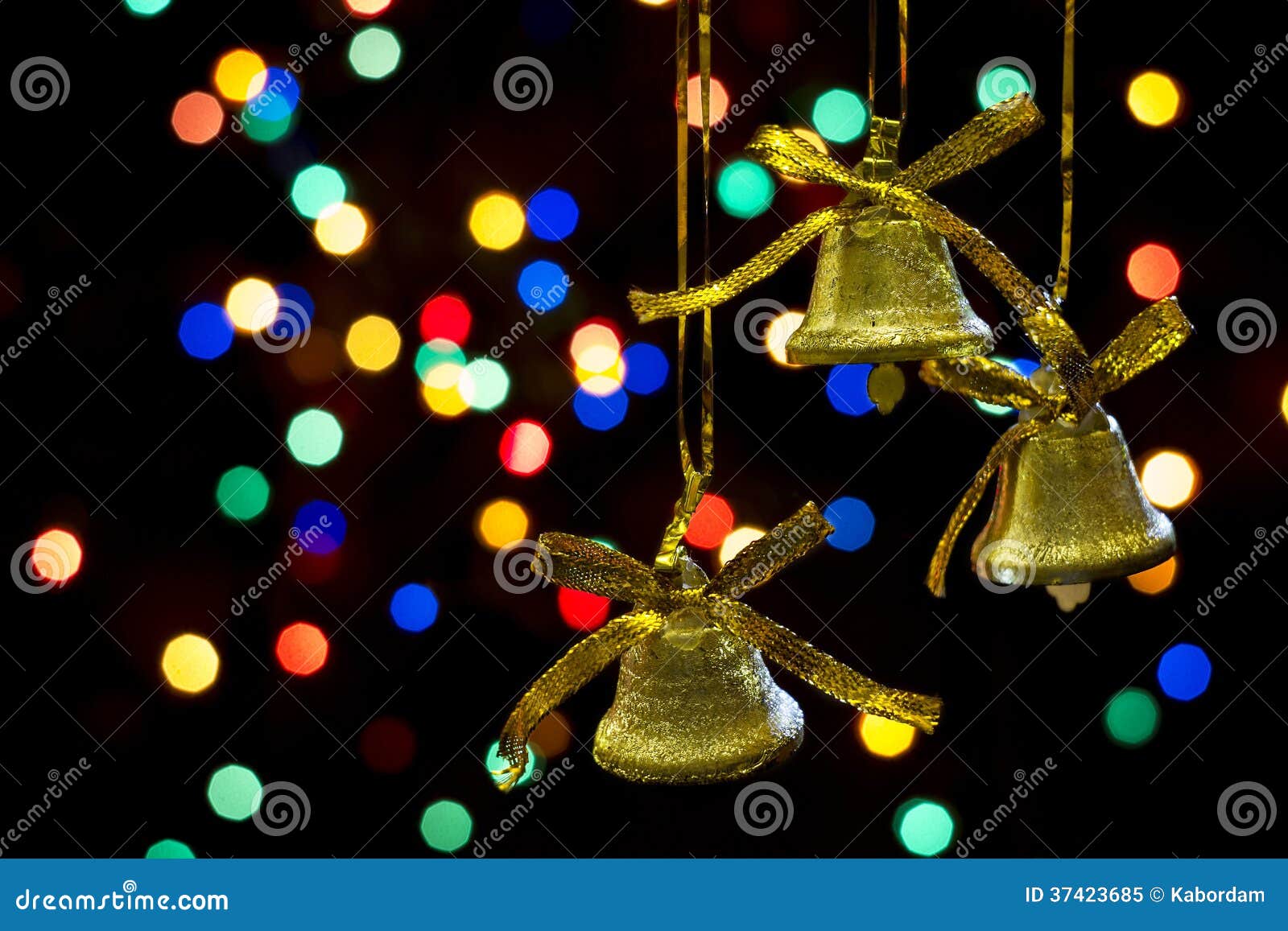Hand bells stock image. Image of bell, maculae, blue - 37423685