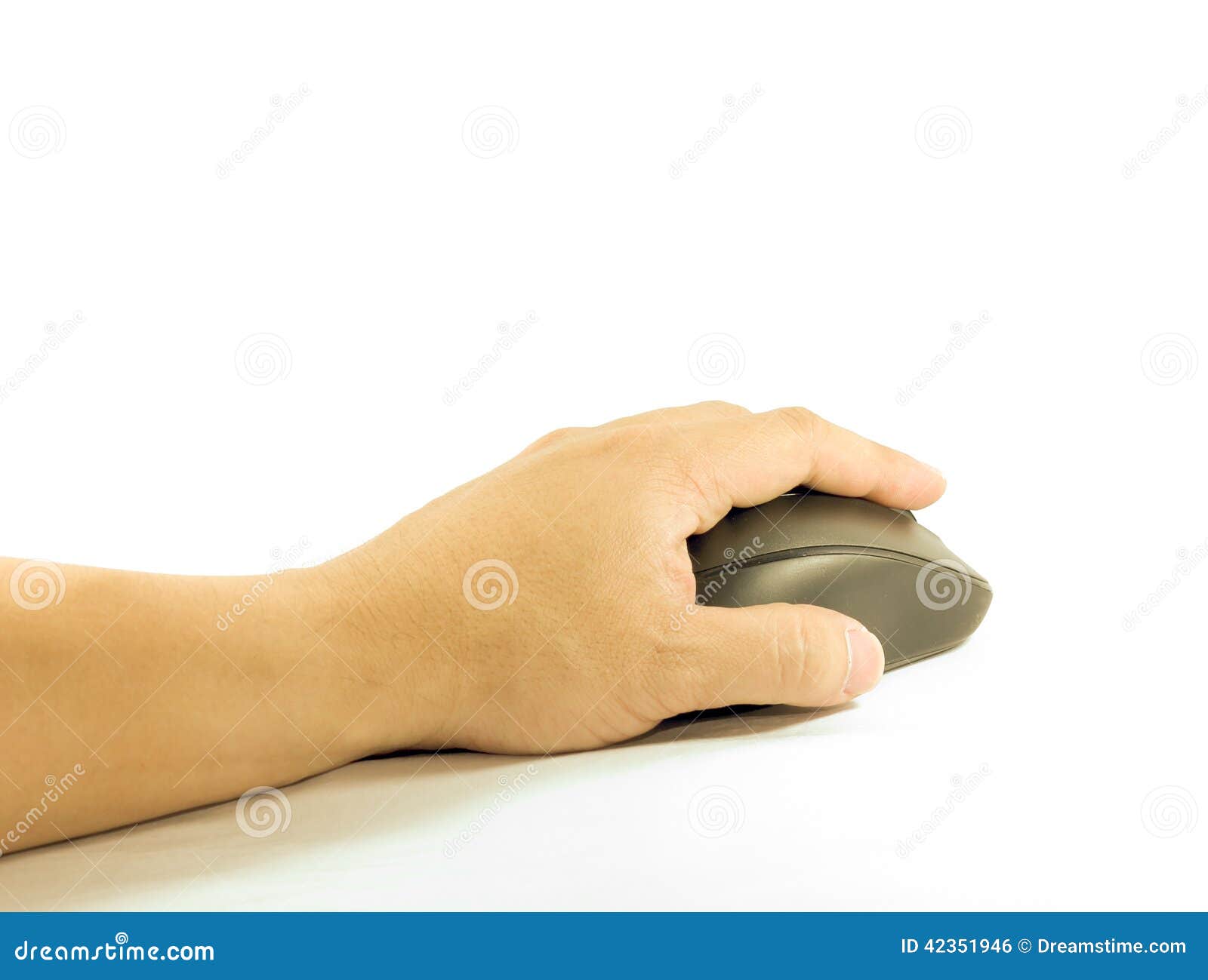 Hand bewegende muis stock foto. Image of internet, zaken - 42351946