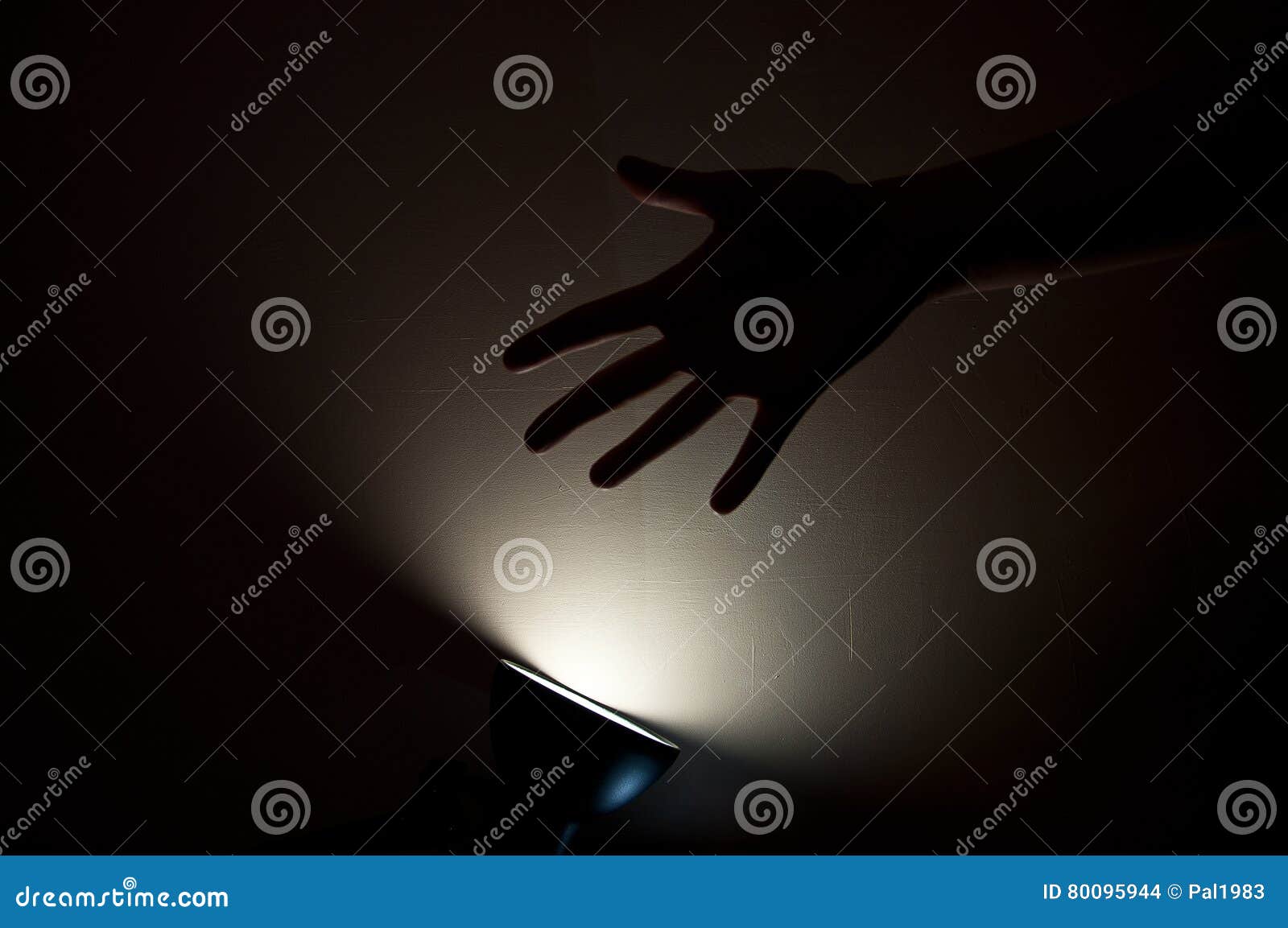 The hand in the blackout stock photo. Image of fingers - 80095944