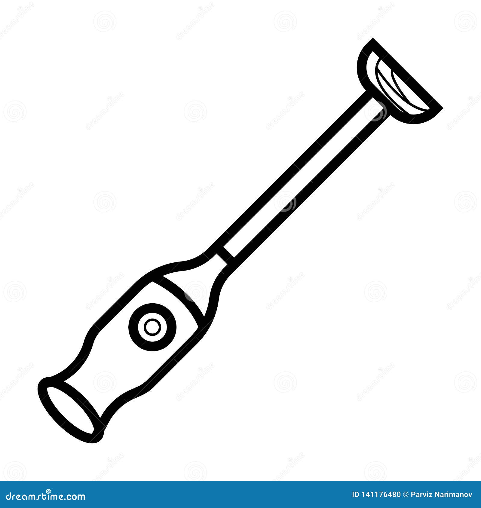 Hand blender icon stock illustration. Illustration of kitchen - 141176480