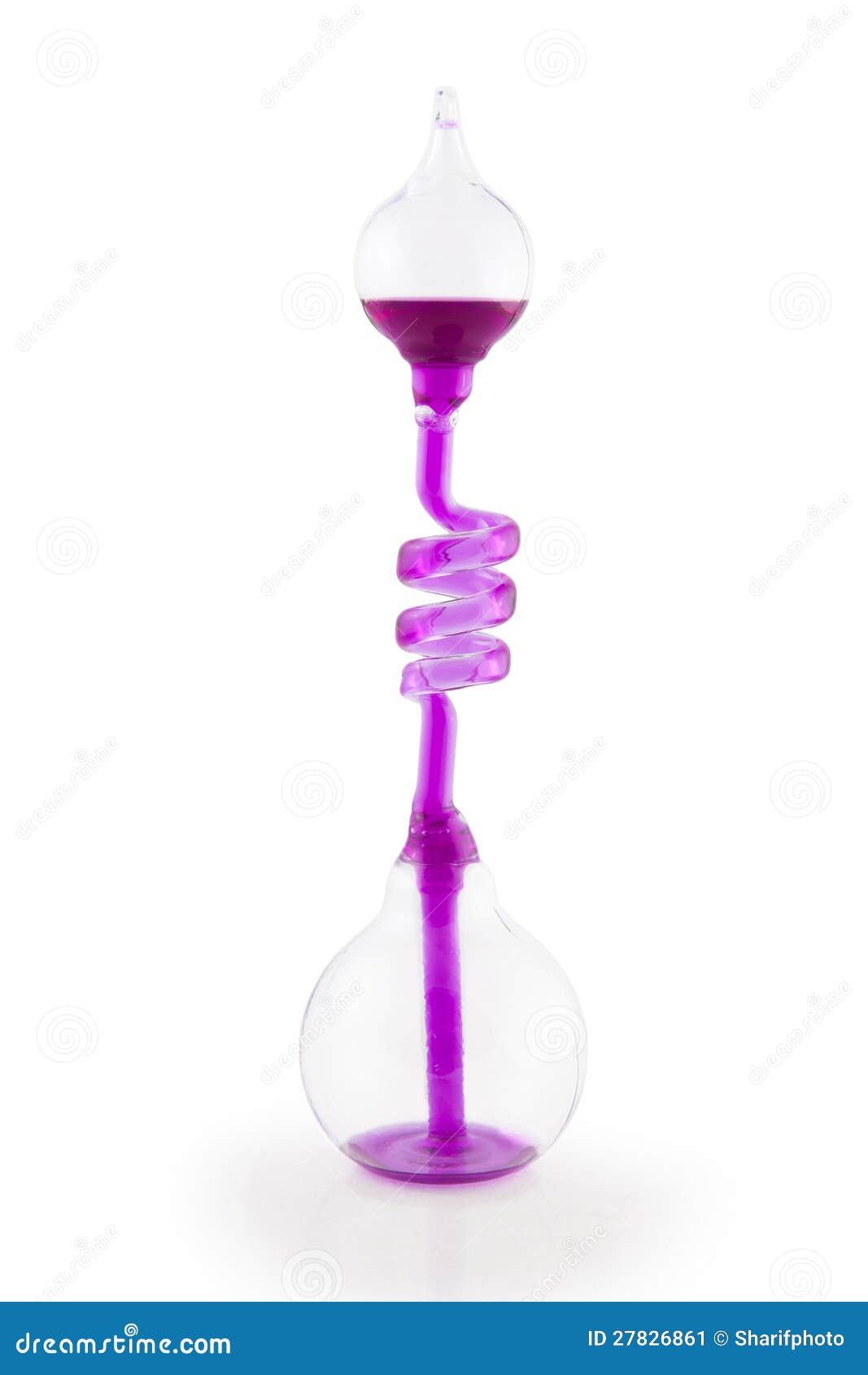 Hand boiler physics toy stock image. Image of still, purple - 27826861