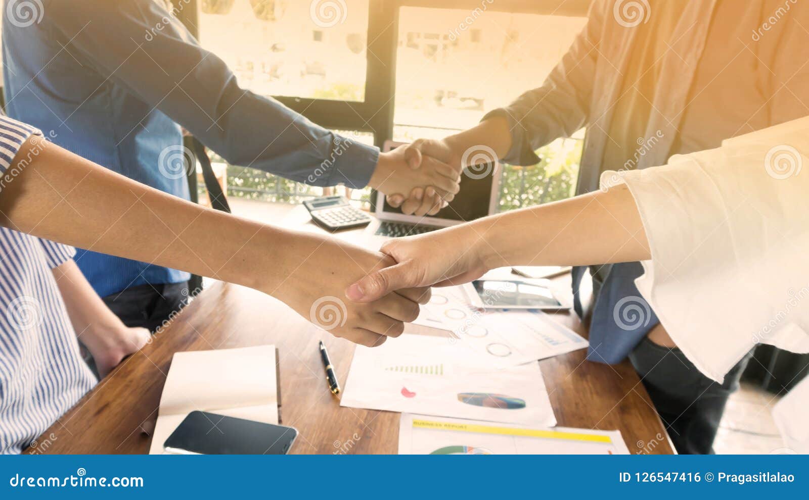 Hand Boom of Team Work from Bottom View Stock Photo - Image of unity ...