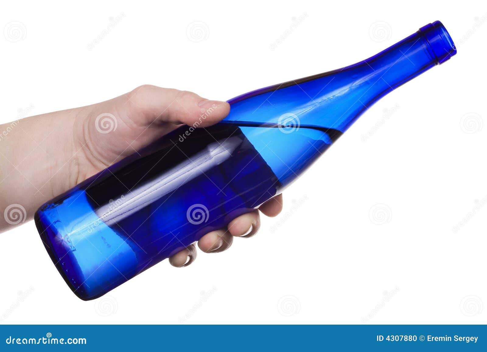 Hand with bottle stock photo. Image of clean, hand, water - 4307880