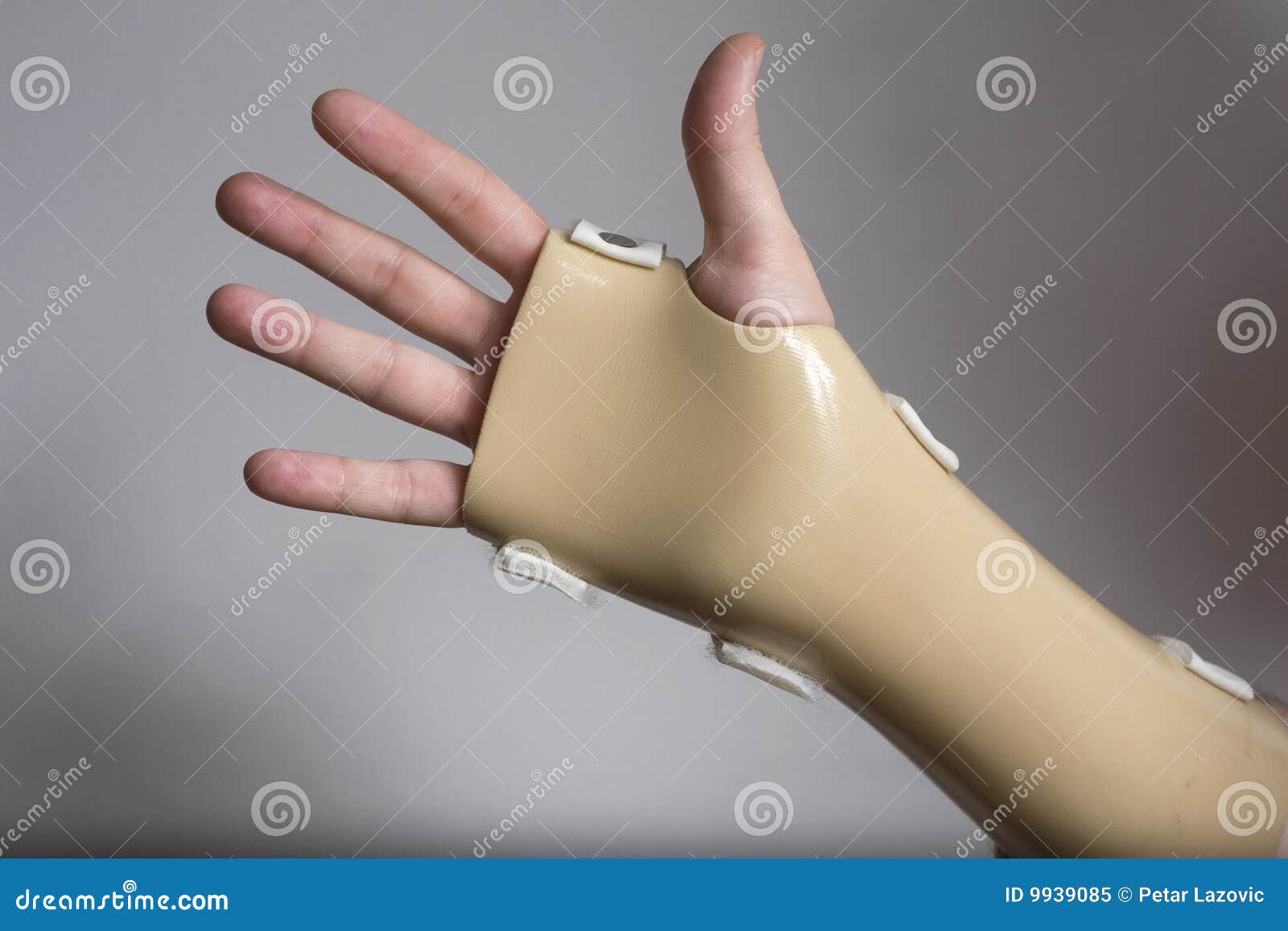 Hand brace stock image. Image of mate, hole, fingers, carpal - 9939085