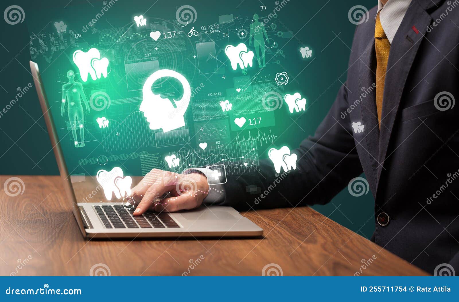 Hand Browsing on the Internet for Medical Issues Stock Photo - Image of ...