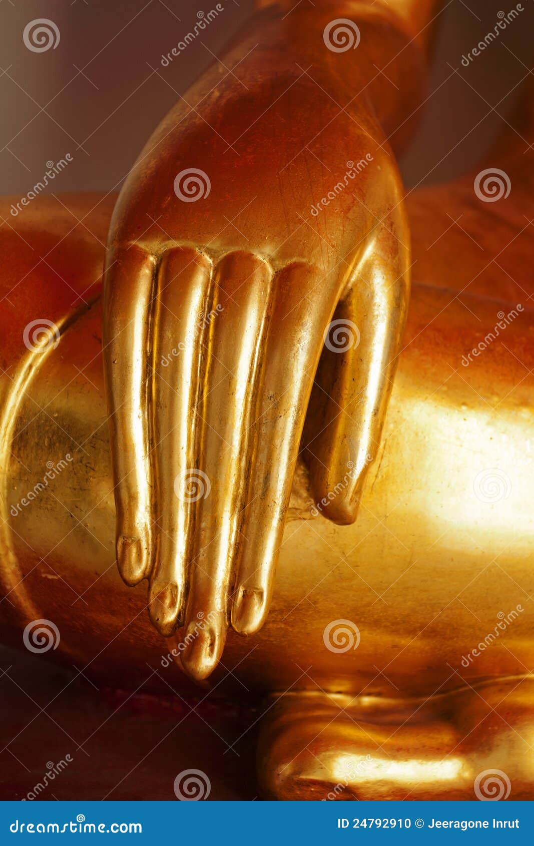 Hand of the Buddha stock photo. Image of pray, gold, asian - 24792910