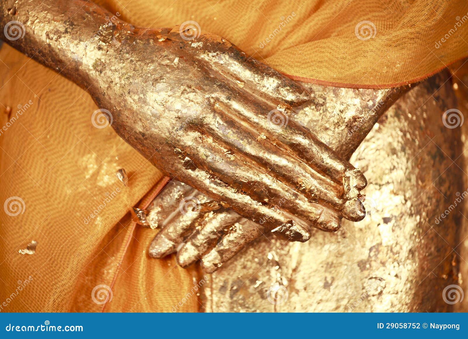 Hand of Buddha stock photo. Image of monastery, buddhist - 29058752