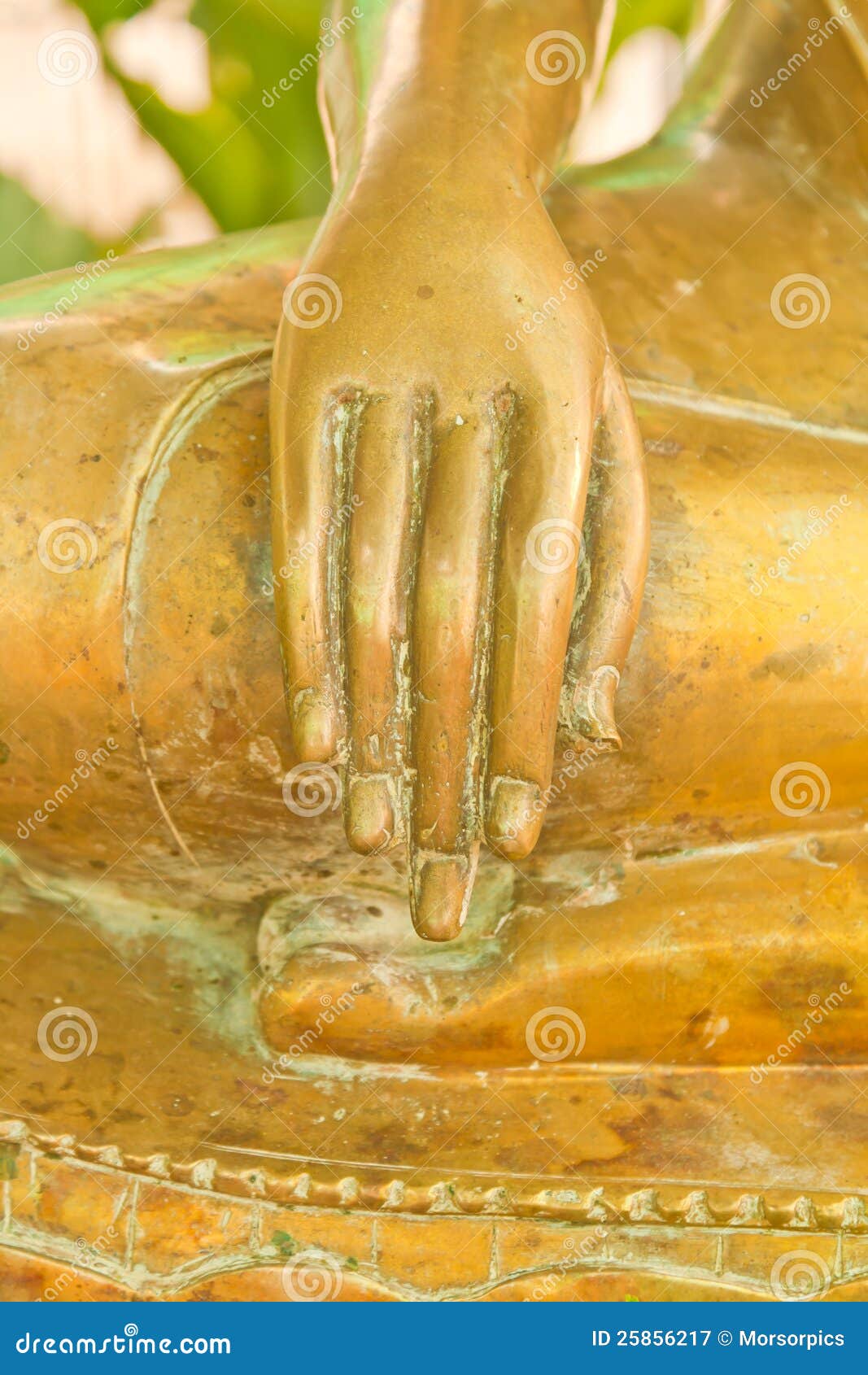 Hand of buddha image stock image. Image of budha, golden - 25856217