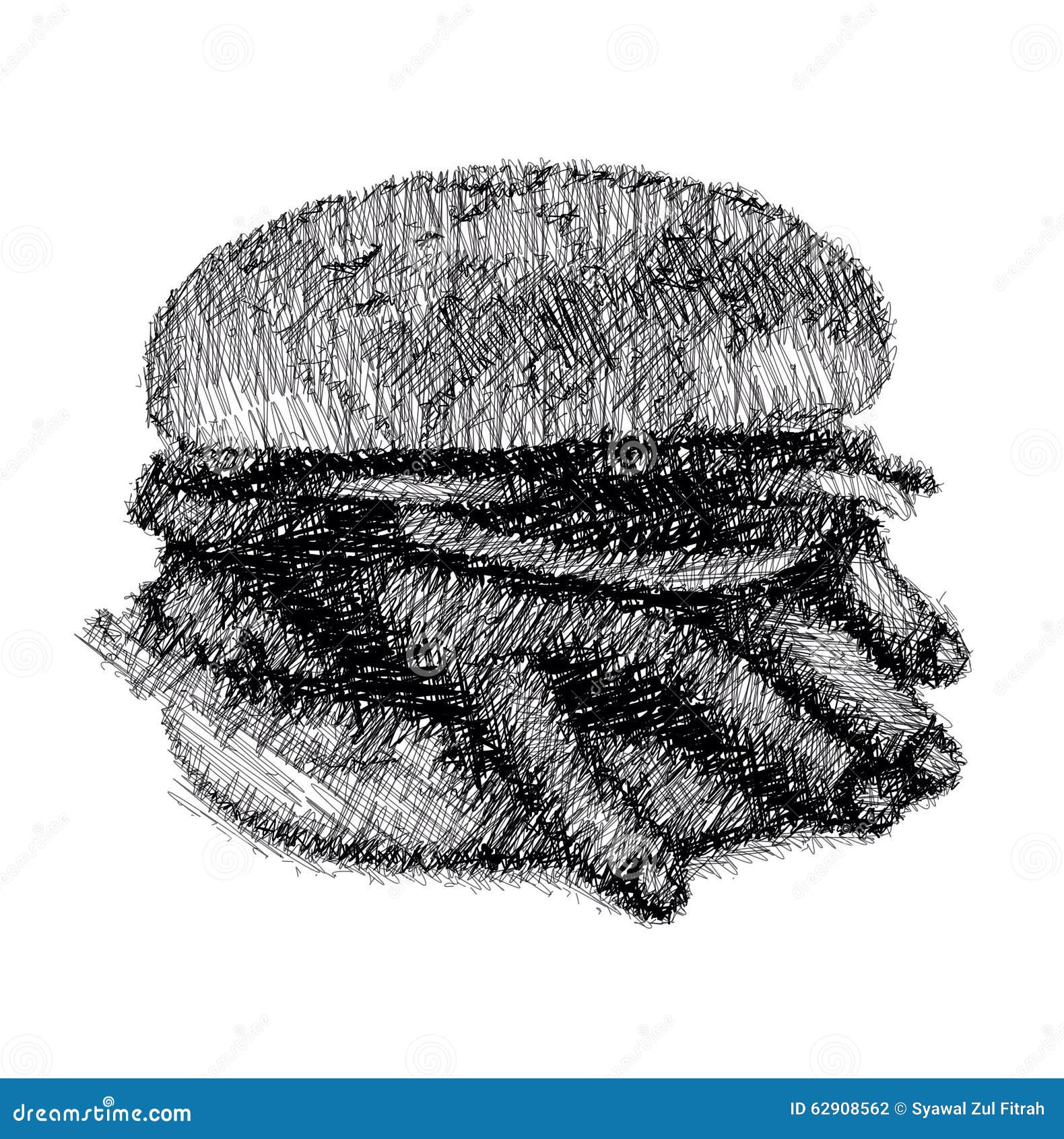 Hand Burger editorial photography. Illustration of vector - 62908562