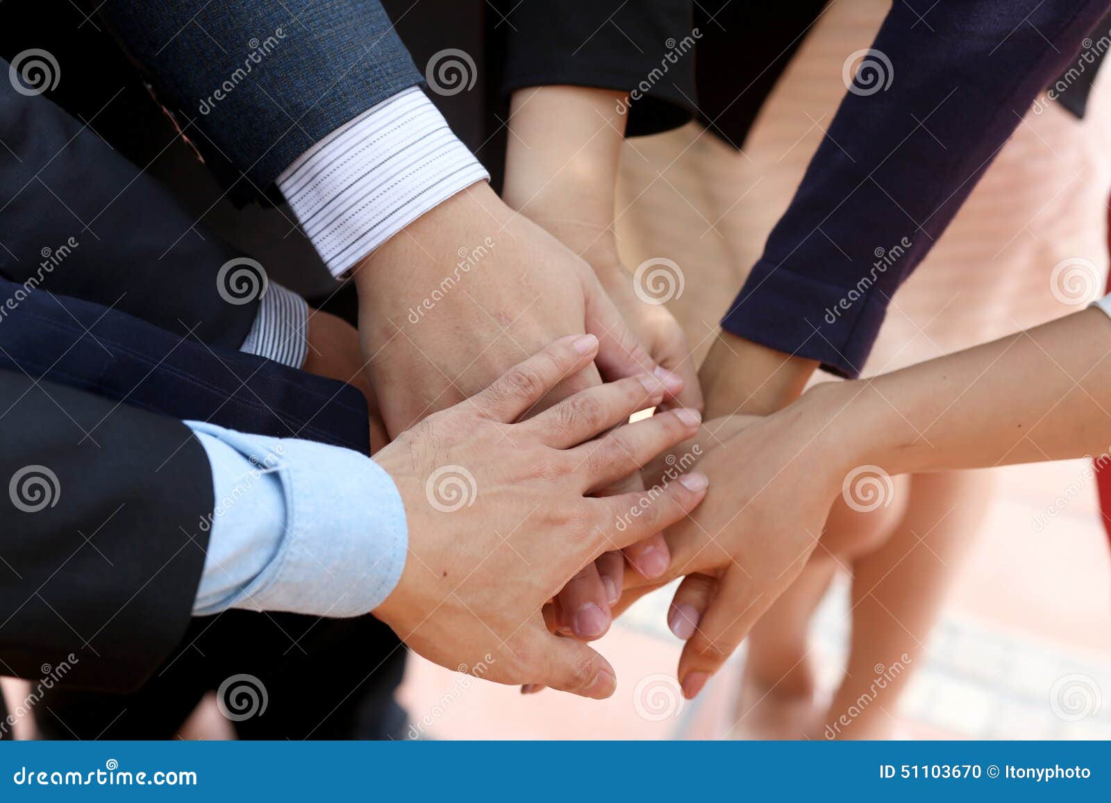 Hand Business Building Team Work. Stock Photo - Image of work, hand ...