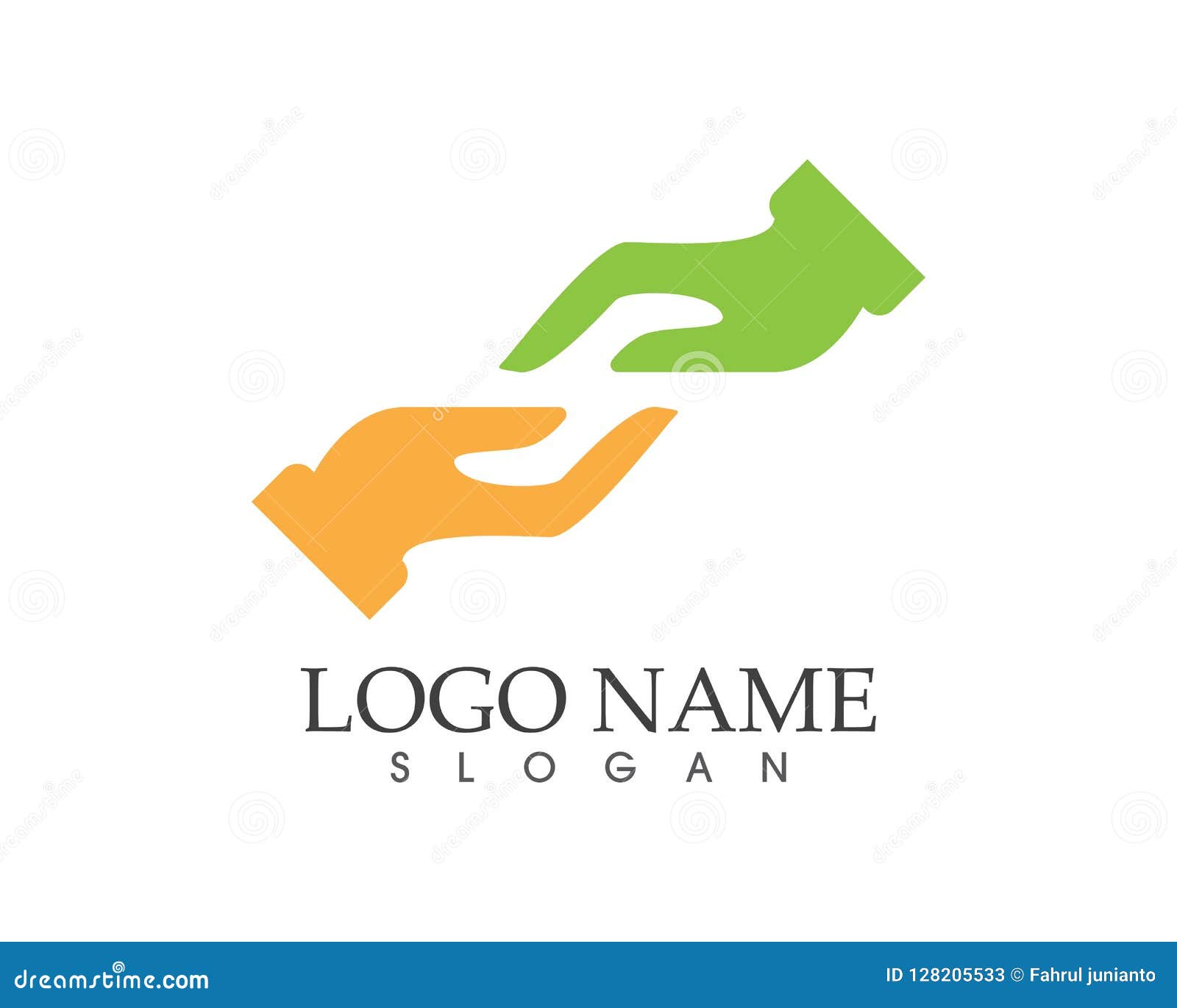 Hand Business Icon Logo Design Illustration Stock Illustration ...