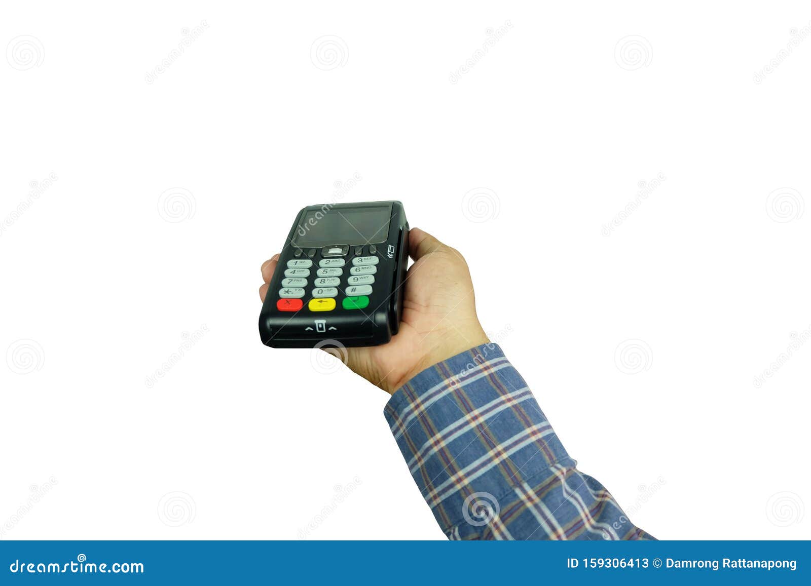 Hand Of Business Man Is Holding POS Terminal Credit Card Machine ... Hand Of Business Man Is Holding POS Terminal Credit Card Machine ...