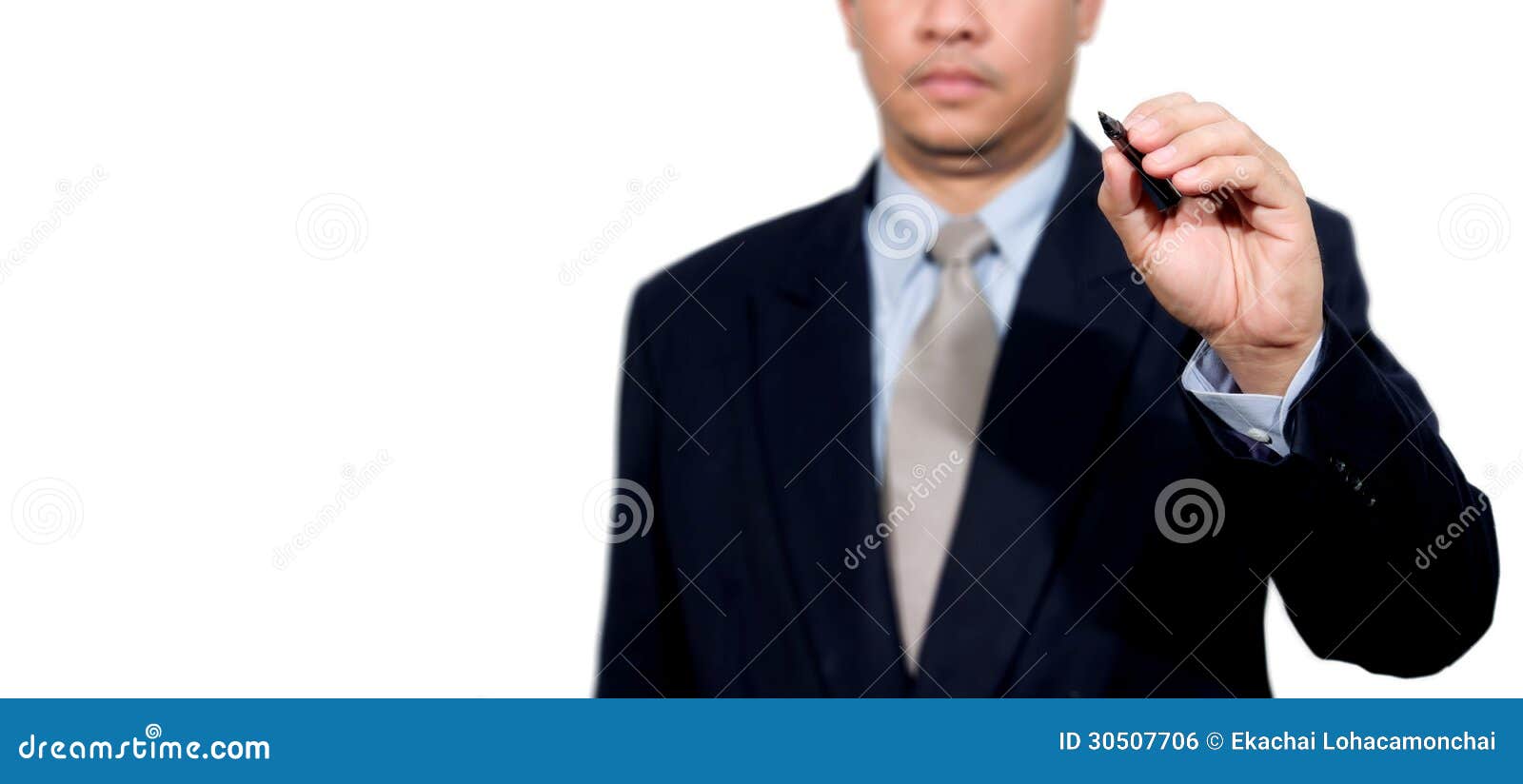 Hand of business man write stock photo. Image of group - 30507706