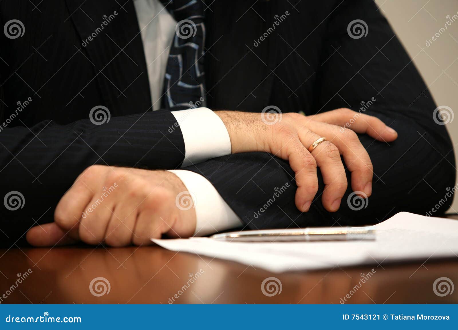 Hand of the businessman stock image. Image of deal, caucasian - 7543121