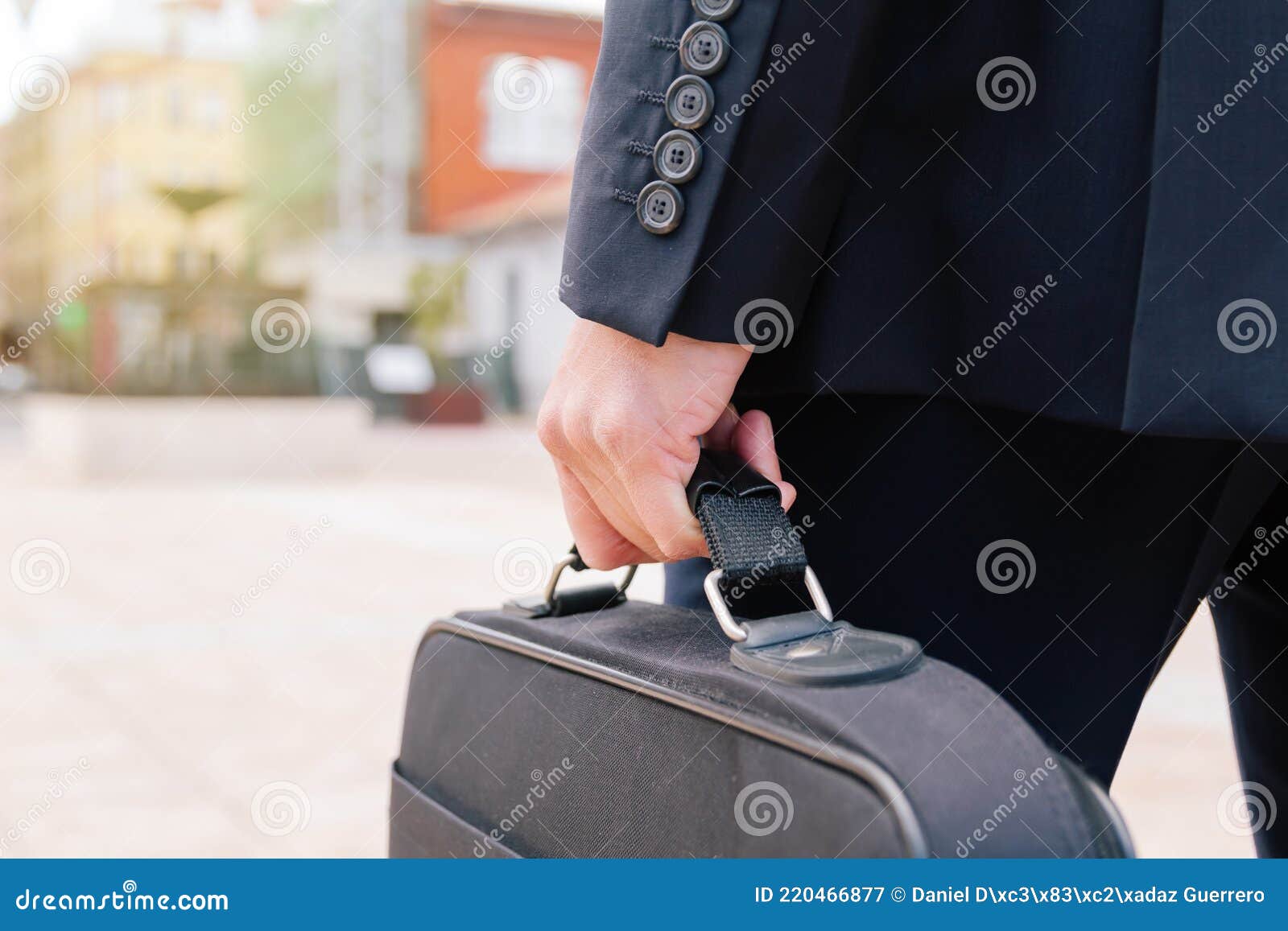 Hand of a Businessman with His Briefcase Stock Image - Image of office ...