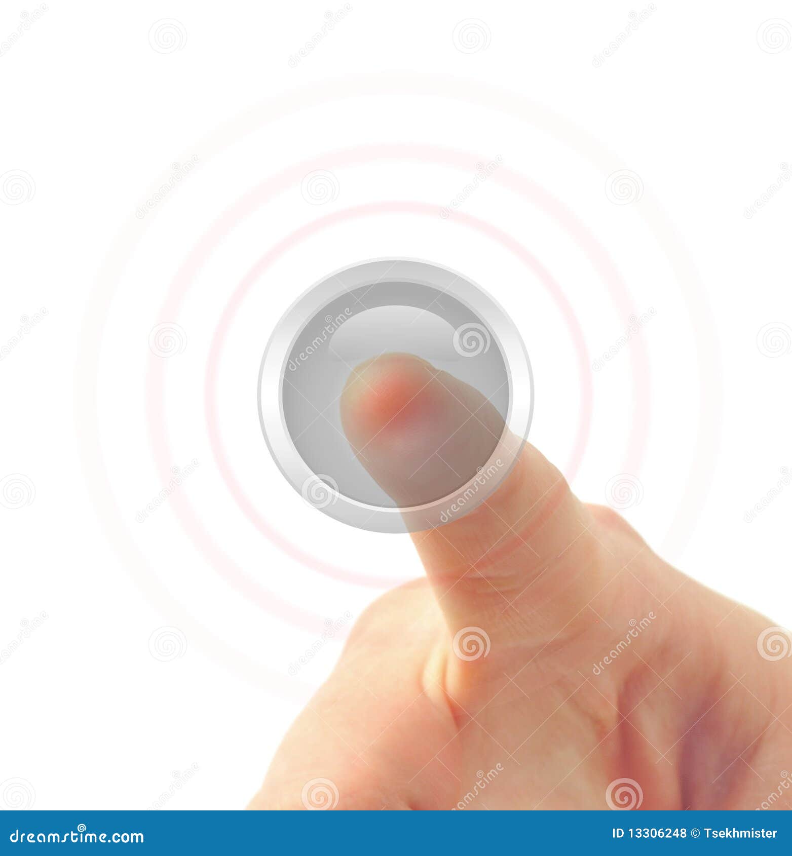 Hand and button stock photo. Image of finger, panel, sign - 13306248