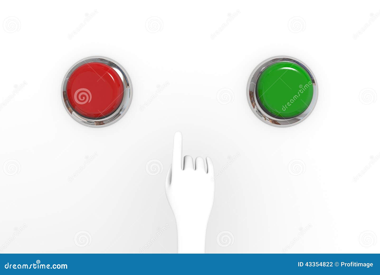 Hand and buttons stock illustration. Illustration of insulated - 43354822
