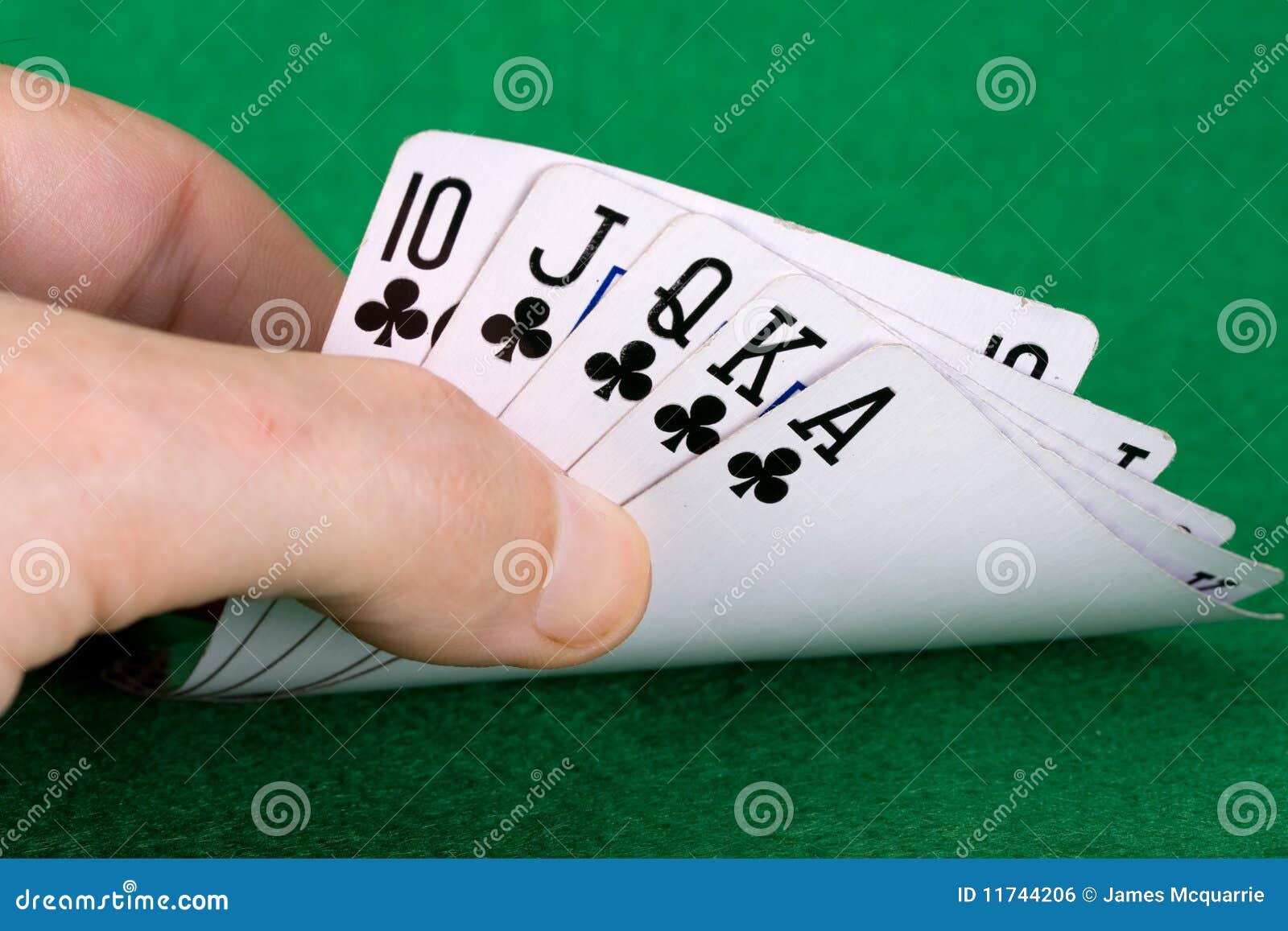 Hand of cards stock photo. Image of lucky, gambling, fortune - 11744206