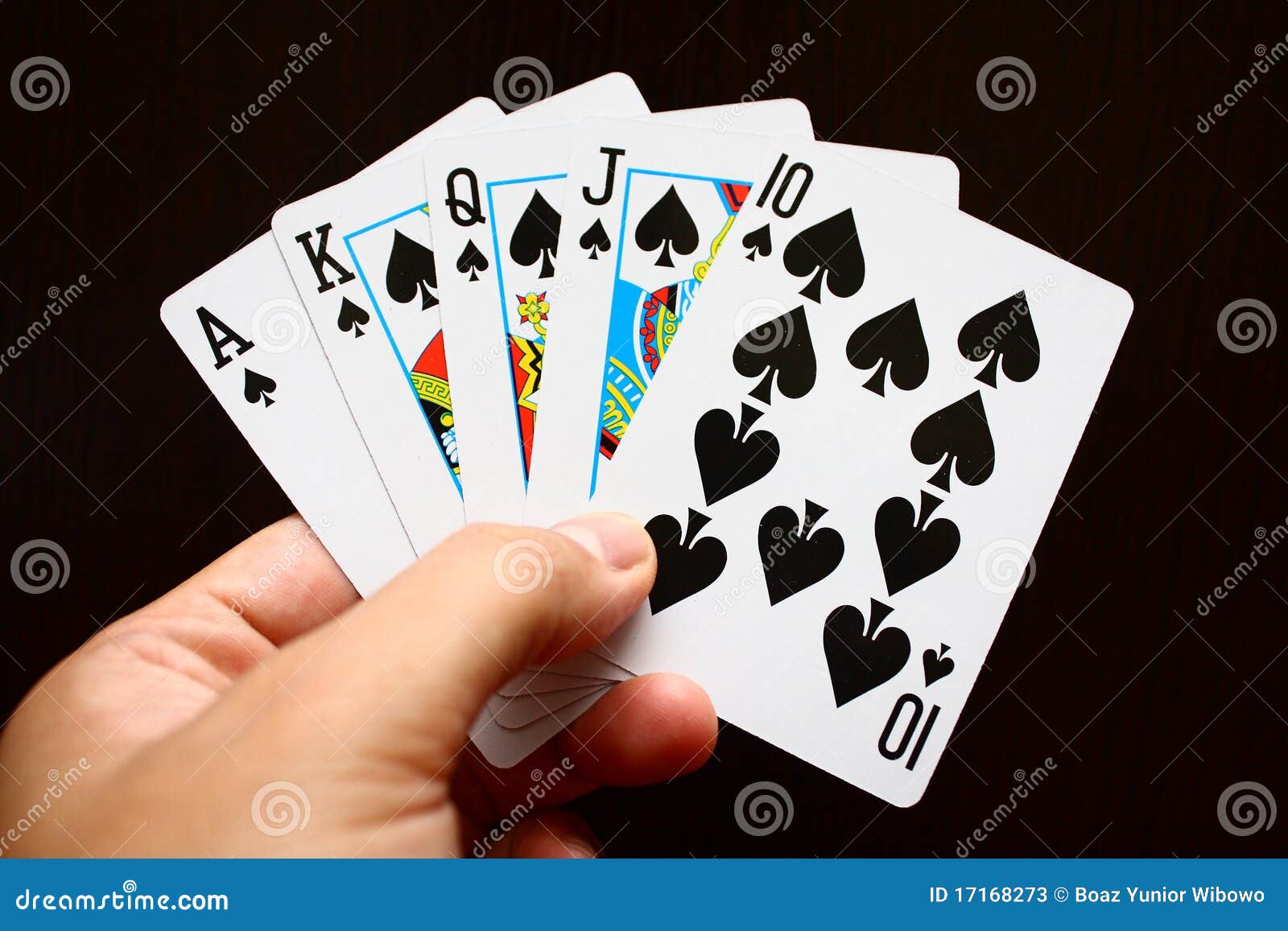Hand With Cards Royalty-Free Stock Photography | CartoonDealer.com ...