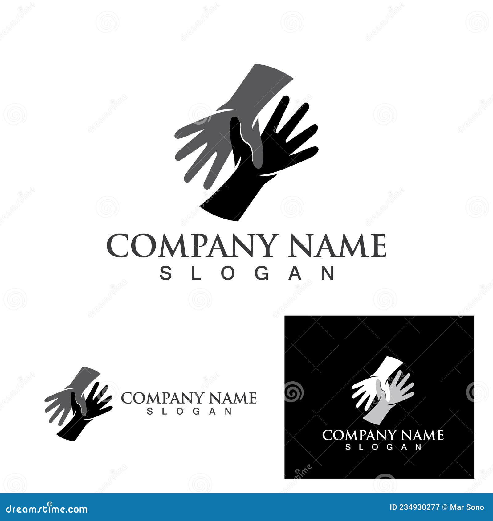 Hand Care Life Help Hope Logo and Symbol Vector Eps Stock Vector ...