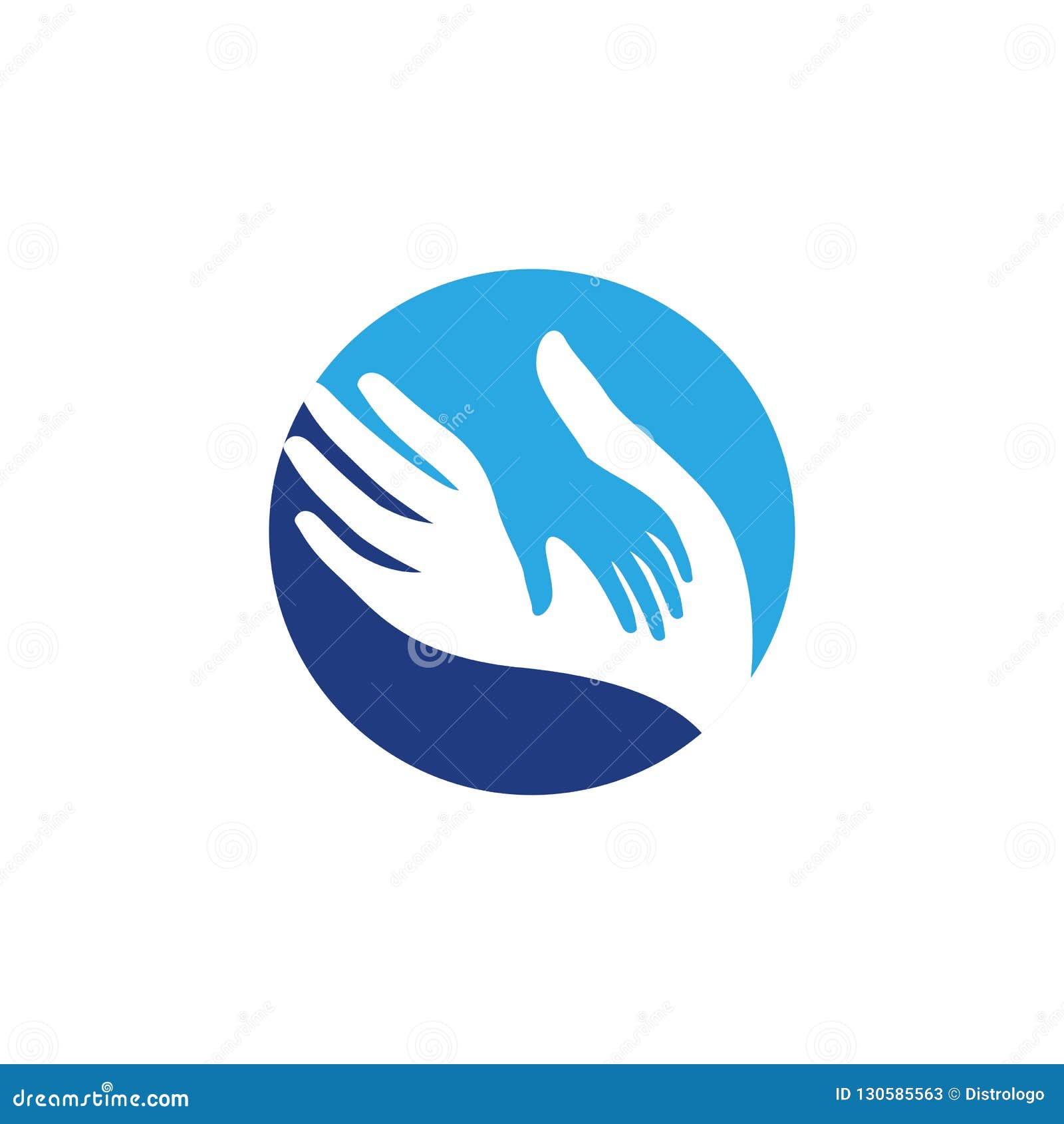 Hand Care Logo Design Template. Hand Care Vector Icon Illustration ...