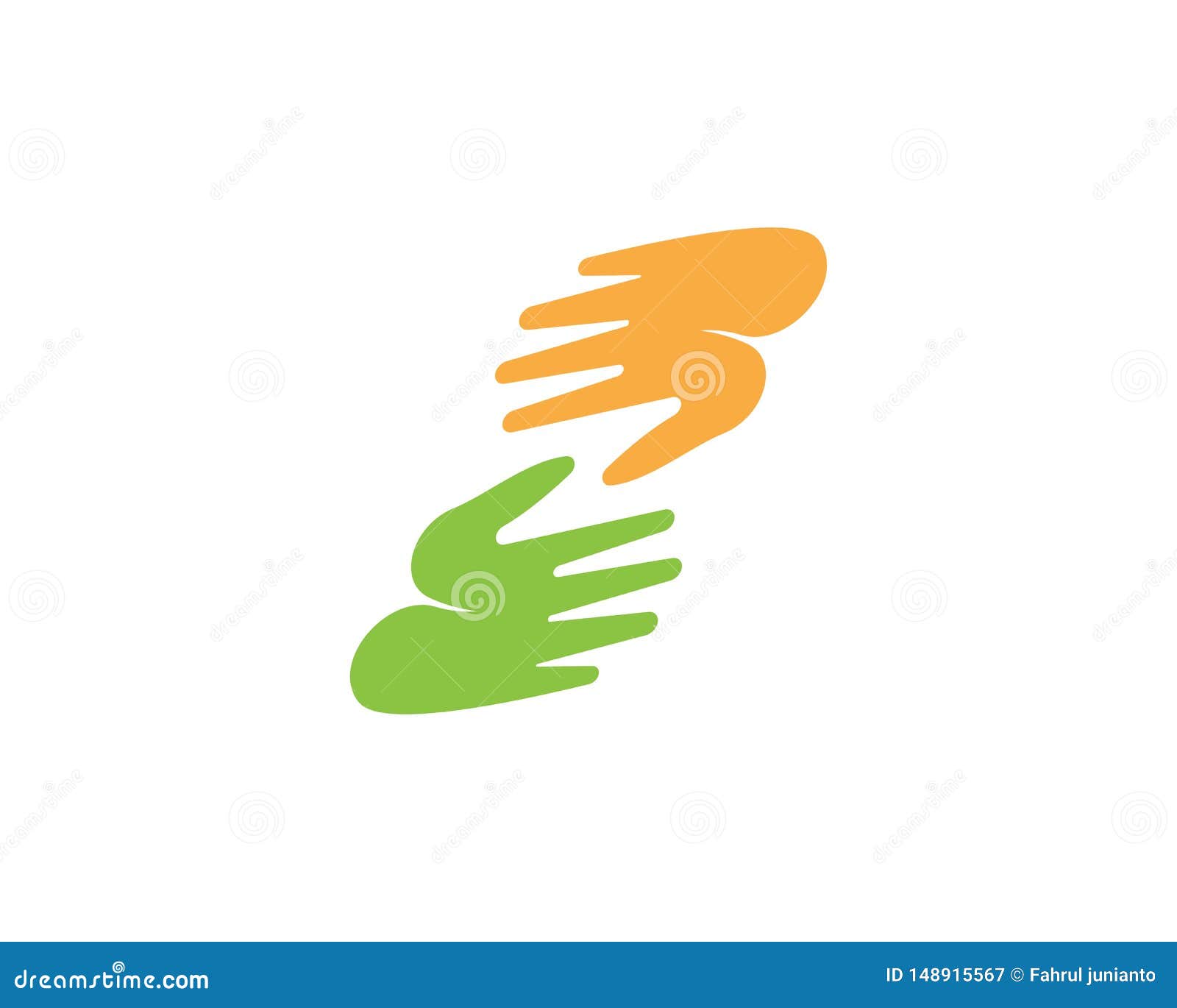 Hand Care Logo Design Vector Illustration Stock Vector - Illustration ...