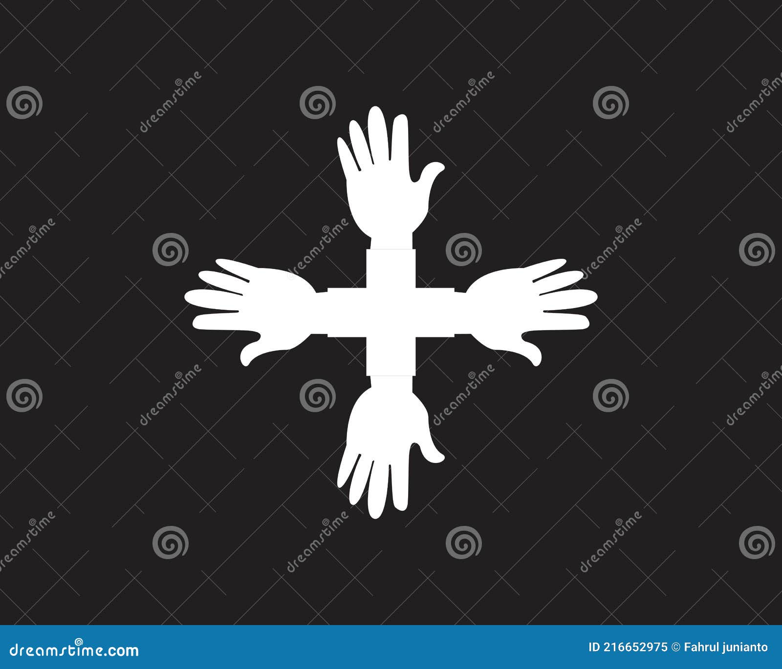 Hand Care People Icon Vector Template Stock Illustration - Illustration ...