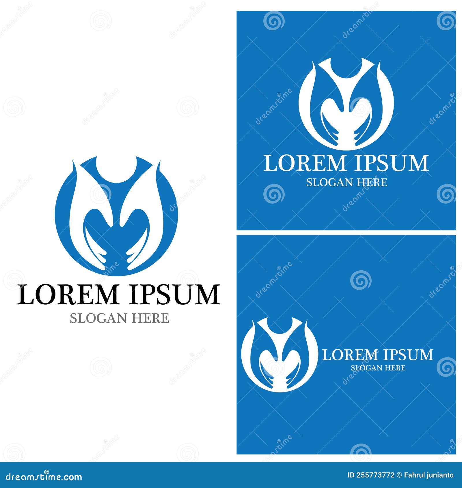 Hand Care People Vector Template Illustration Stock Illustration ...