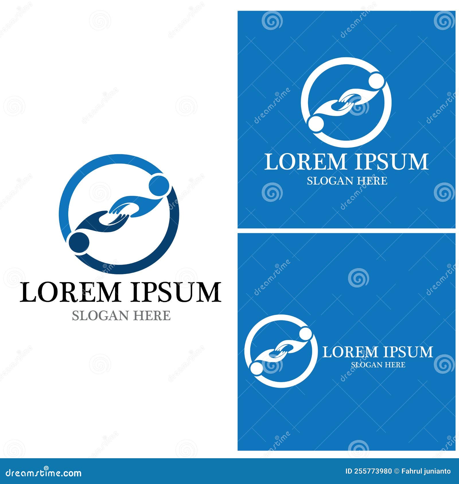 Hand Care People Vector Template Illustration Stock Illustration ...