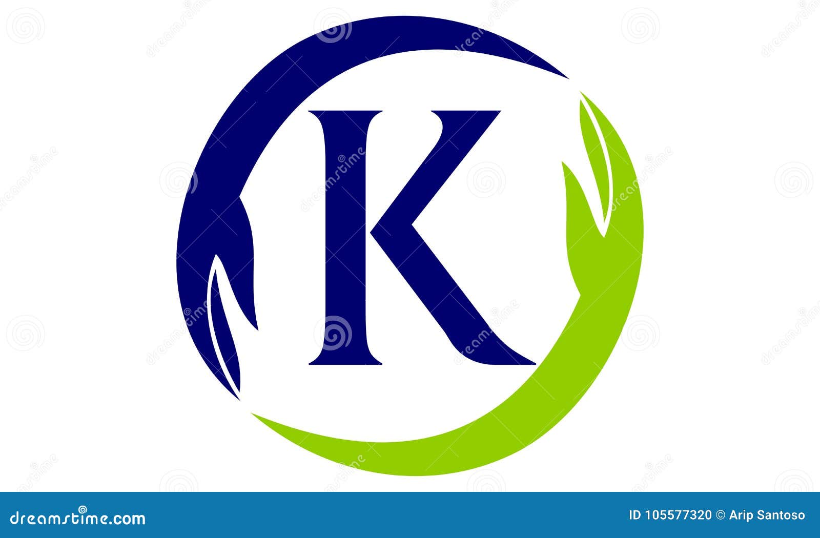 Hand Care Solution Letter K Stock Vector - Illustration of identity ...
