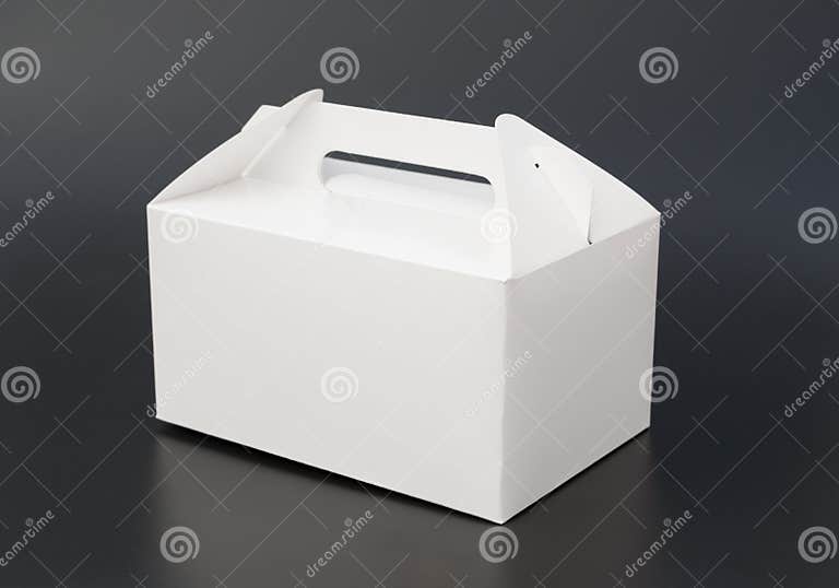 Hand carry white box stock photo. Image of compact, white - 44090698