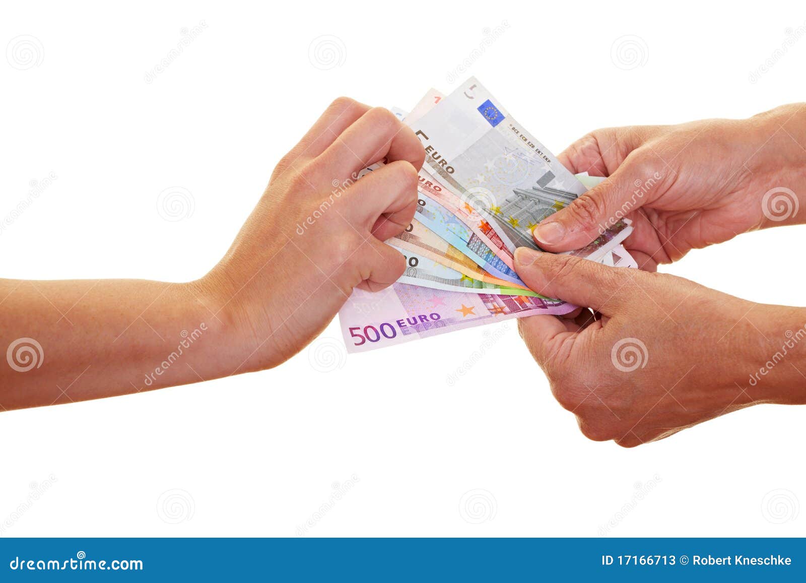 Hand catching Euro money stock image. Image of hands - 17166713
