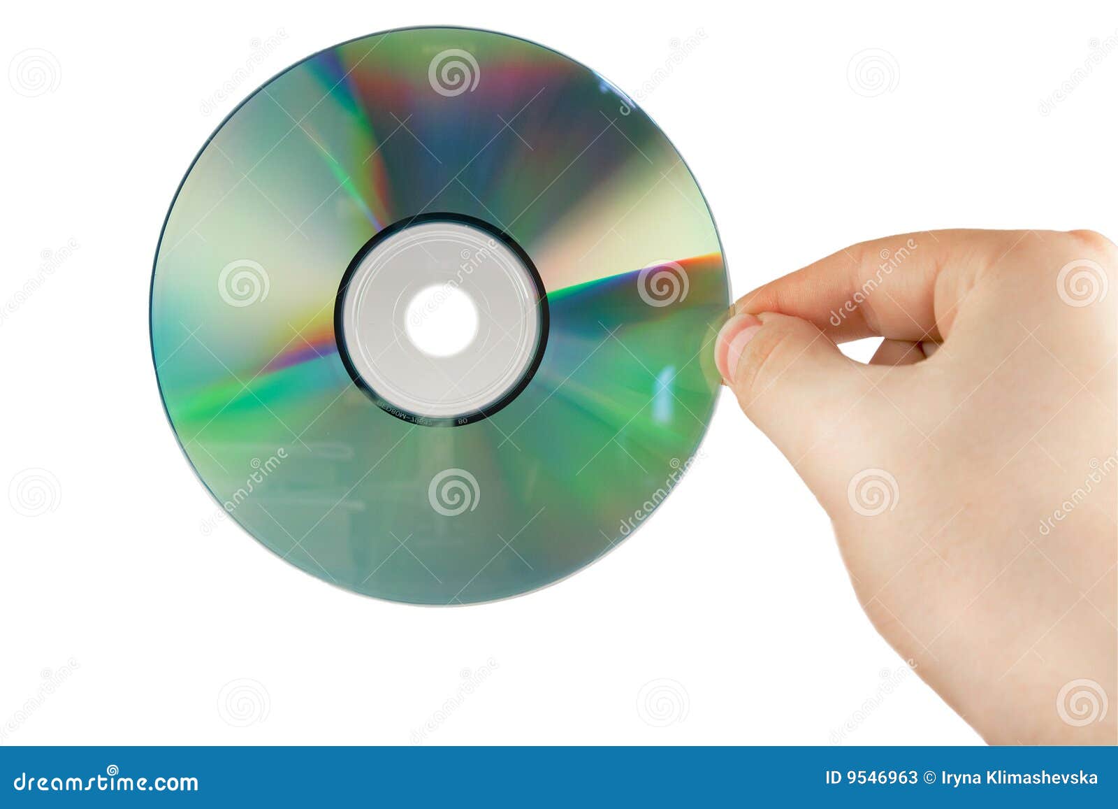 Hand with Cd stock image. Image of abstract, hand, compact - 9546963
