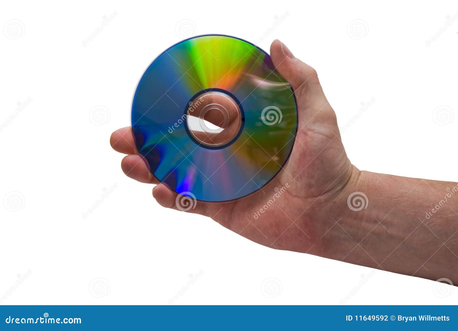 Hand & CD/DVD stock photo. Image of optical, medium - 11649592