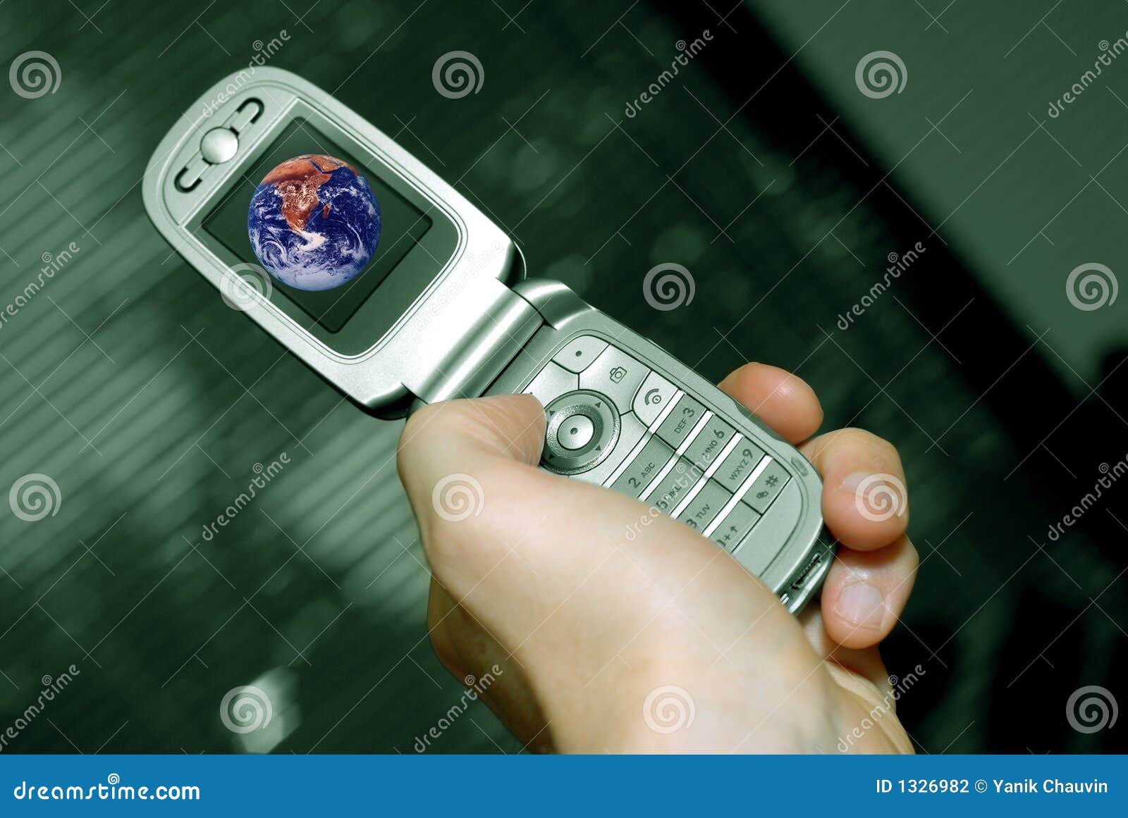 Hand and cell phone stock photo. Image of camera, button - 1326982