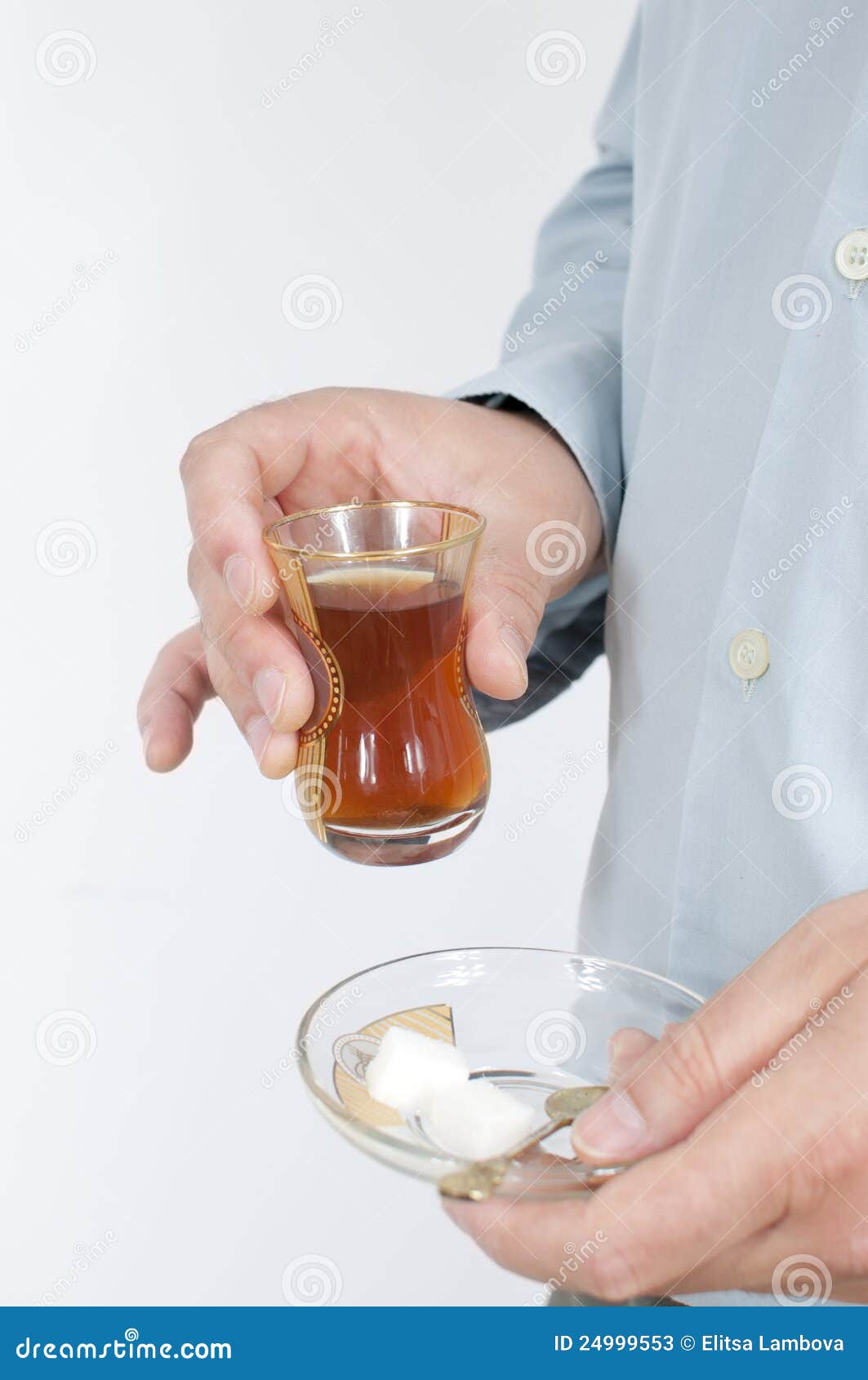 Hand with chai stock image. Image of turkey, eastern - 24999553