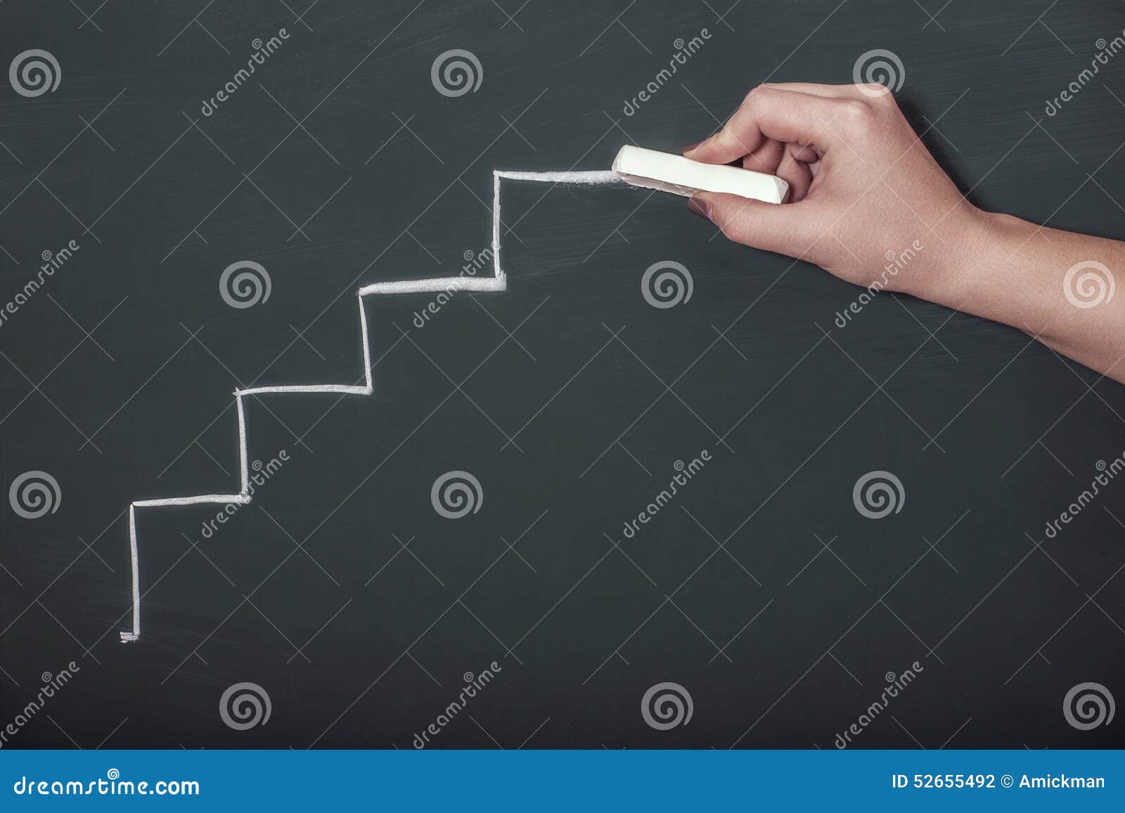 Hand with chalk stock photo. Image of ambition, male - 52655492