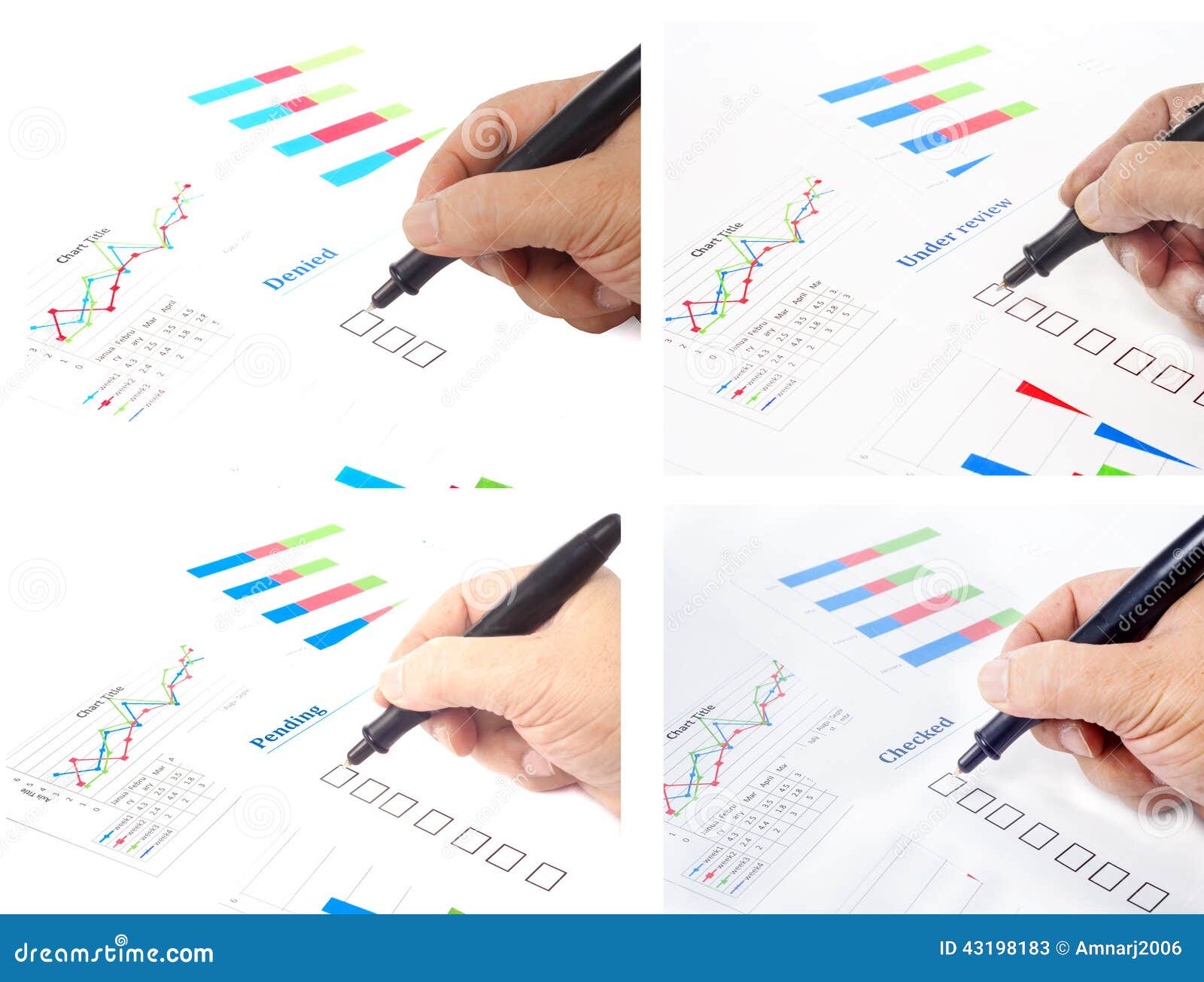 Hand and checkbox stock image. Image of data, organization - 43198183