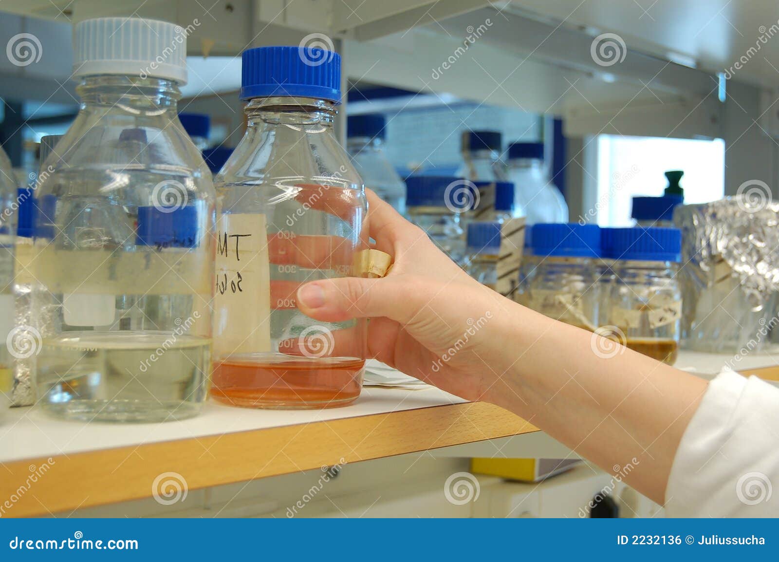 Hand with chemicals stock photo. Image of chemicals, hand - 2232136
