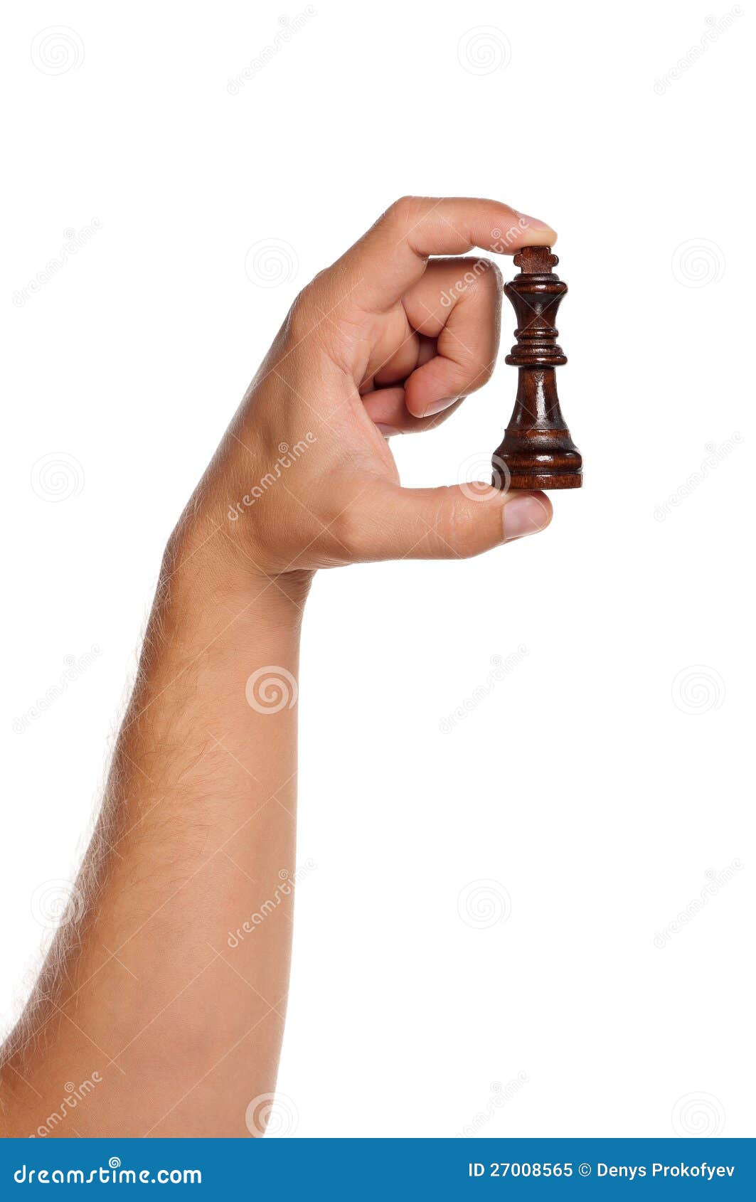 Hand with chess stock image. Image of adult, checkerboard - 27008565