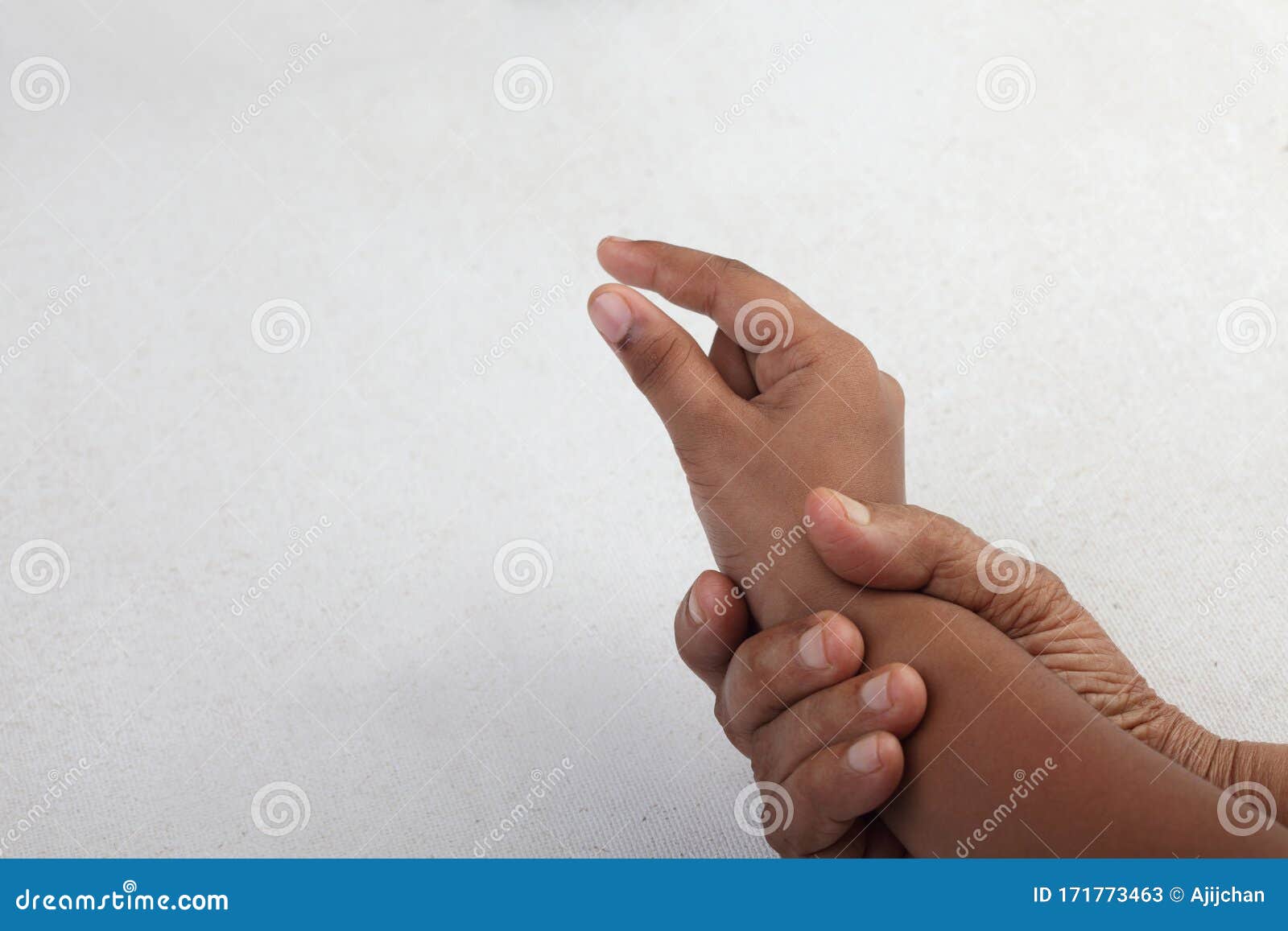 An Elder Guides a Child by Holding Hand Stock Image - Image of guidance ...