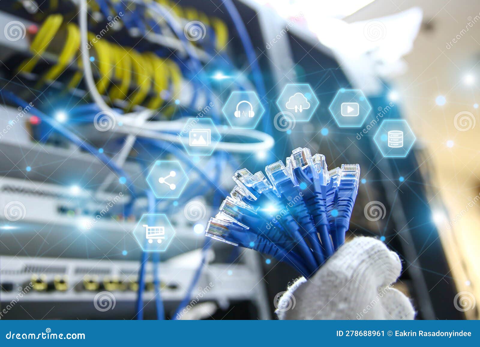 Hand Choose Lots of RJ45 UTP Cat6 LAN Internet Network Cable Fiber ...