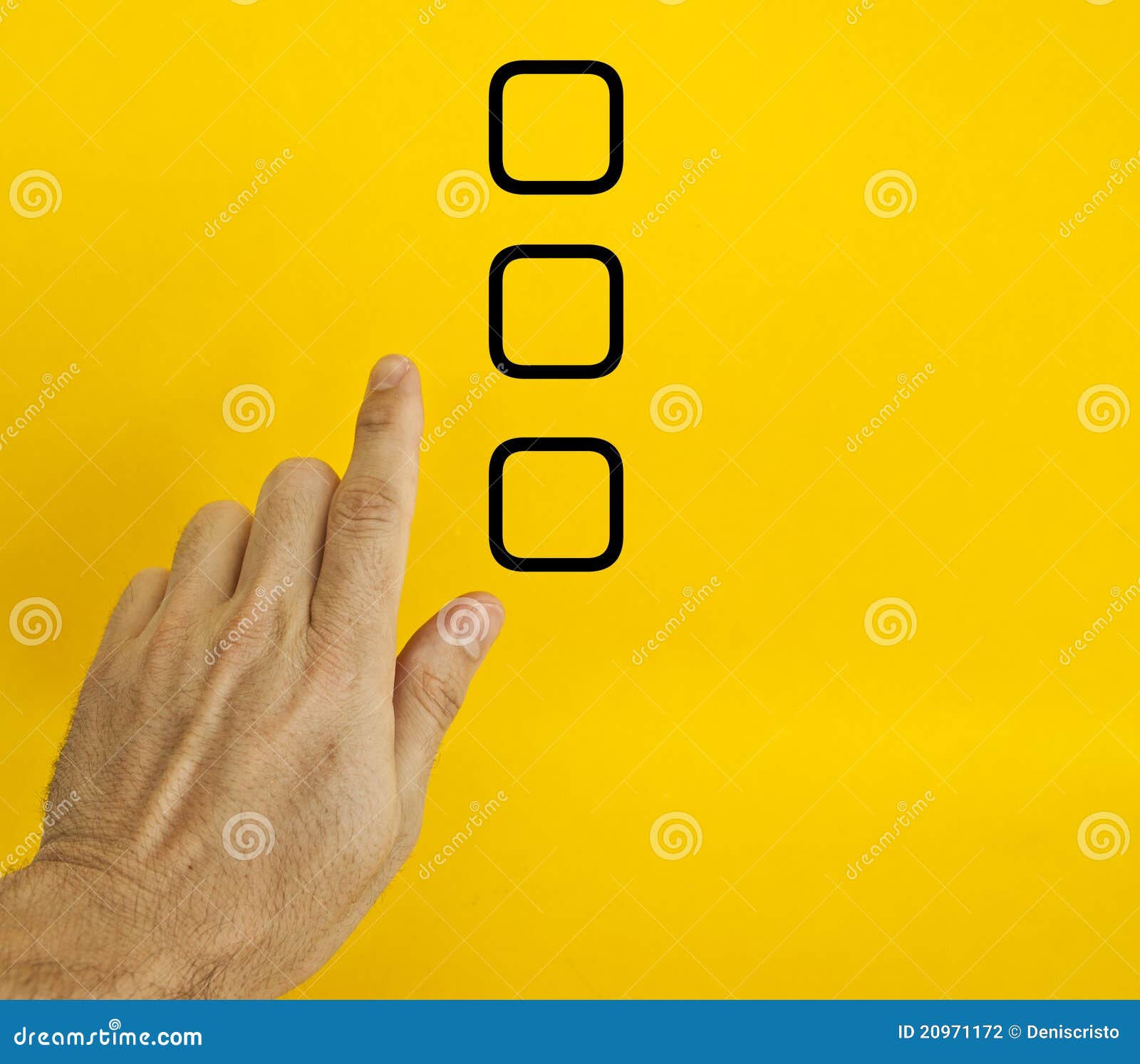 Hand choosing option stock photo. Image of finger, vote - 20971172