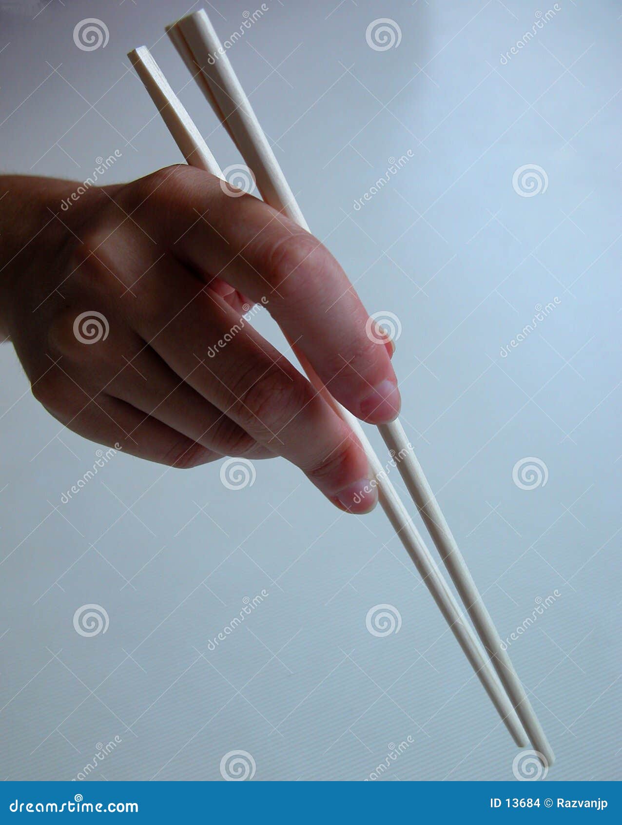 Hand with chopsticks stock photo. Image of wood, nails, skin - 13684