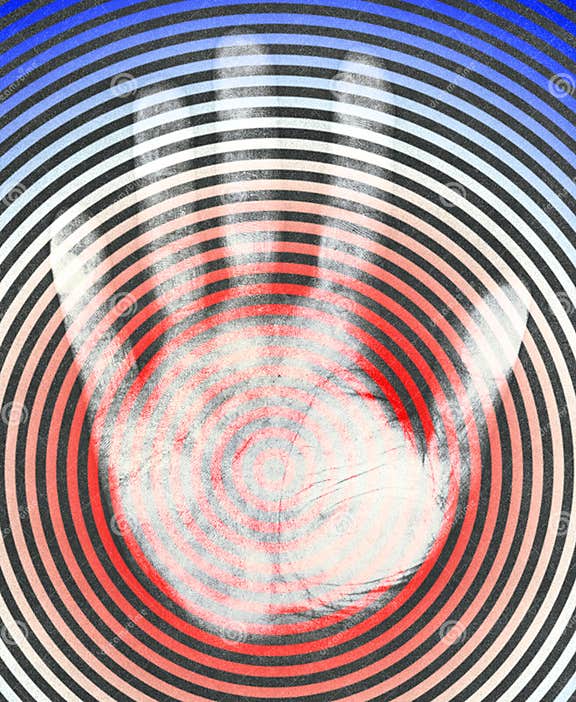 Hand Circle Design stock illustration. Illustration of circle - 26618573