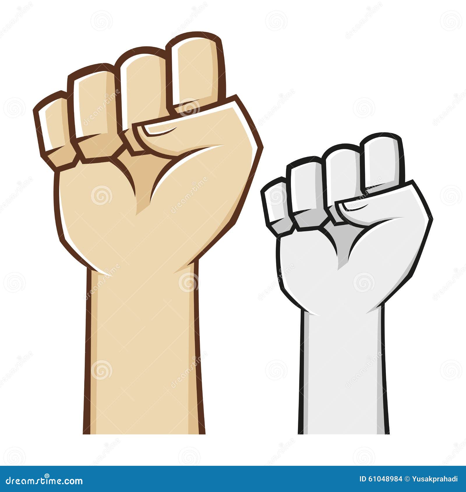 Fist To Fist Symbol. Vector Illustration | CartoonDealer.com #115949584
