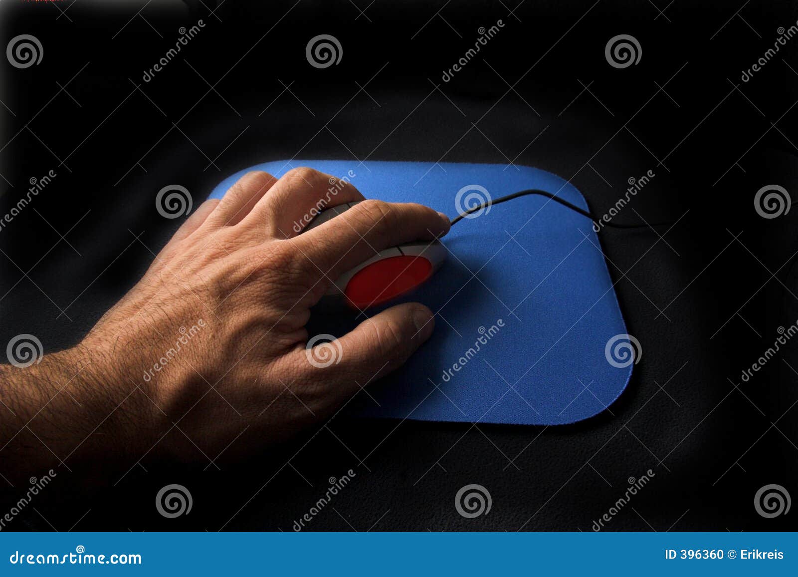 Hand Clicking on a Scroll Mouse Stock Photo - Image of digital, detail ...